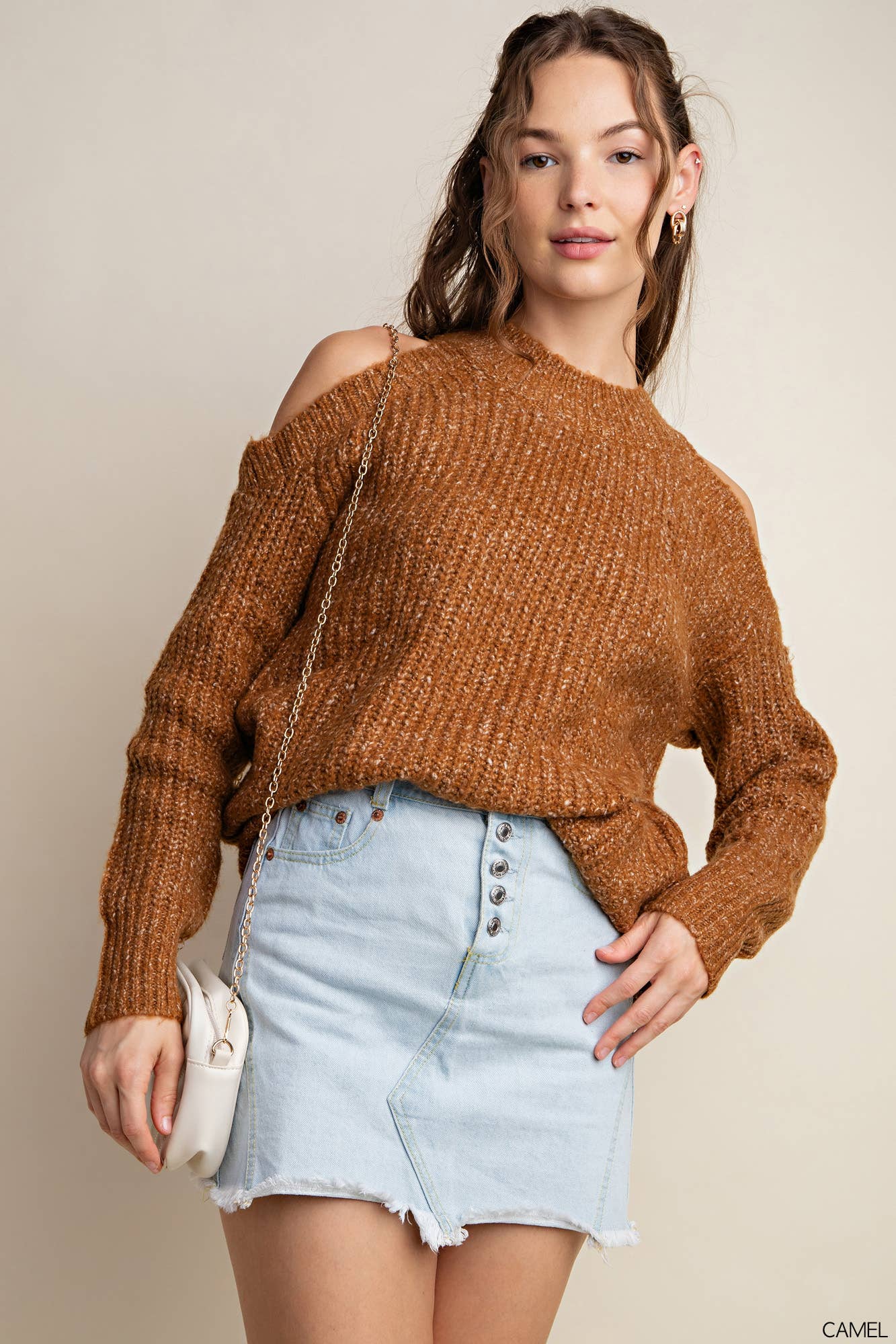 Wholesale Vintage-Inspired Distressed Sweater for your store - Faire