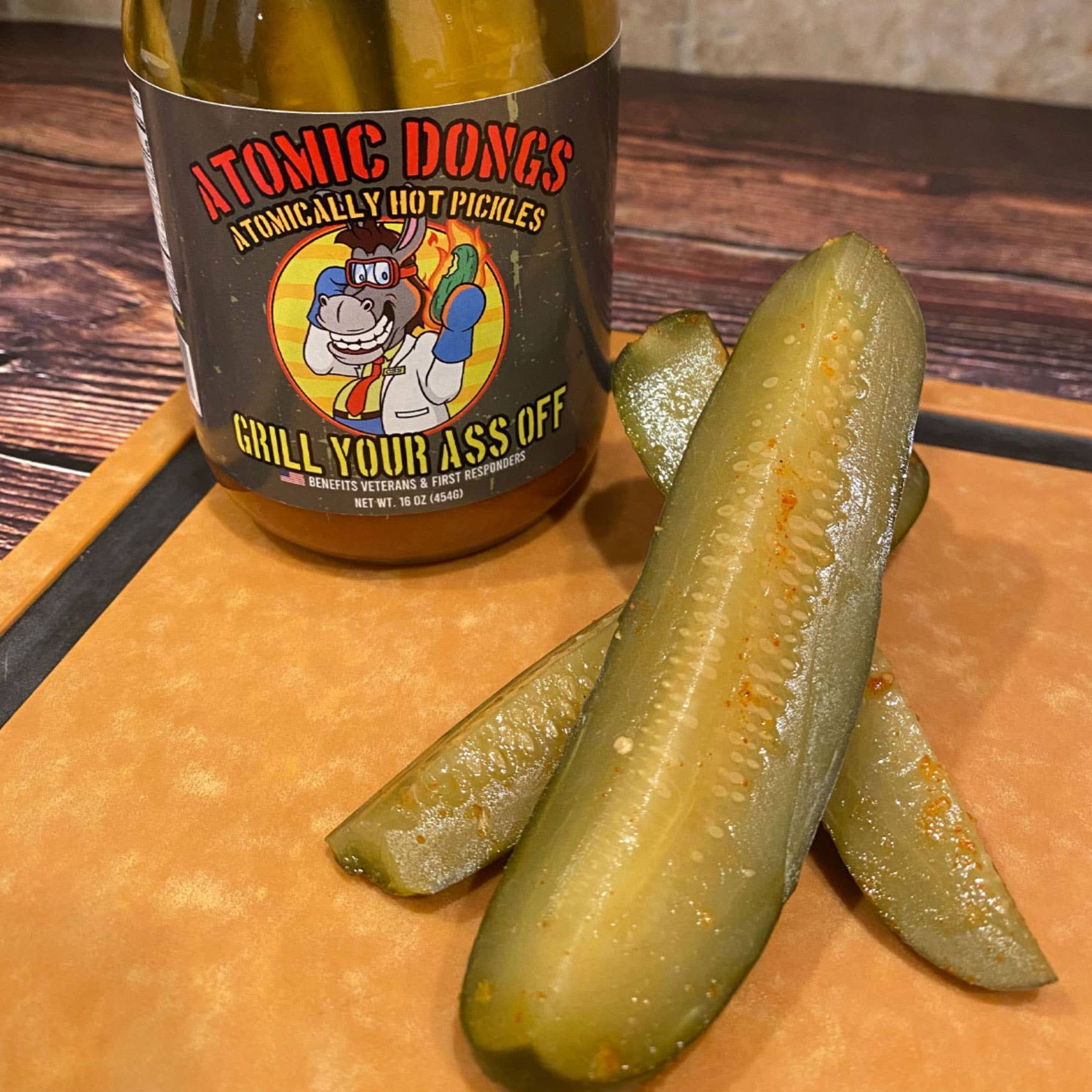 Wholesale Atomic Dongs – Dill Pickle Habanero & Garlic Spears for your ...