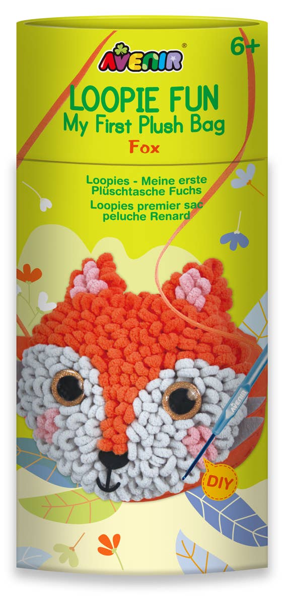 Wholesale Avenir - Loopie Fun Plush Bag FOX for your store - Faire