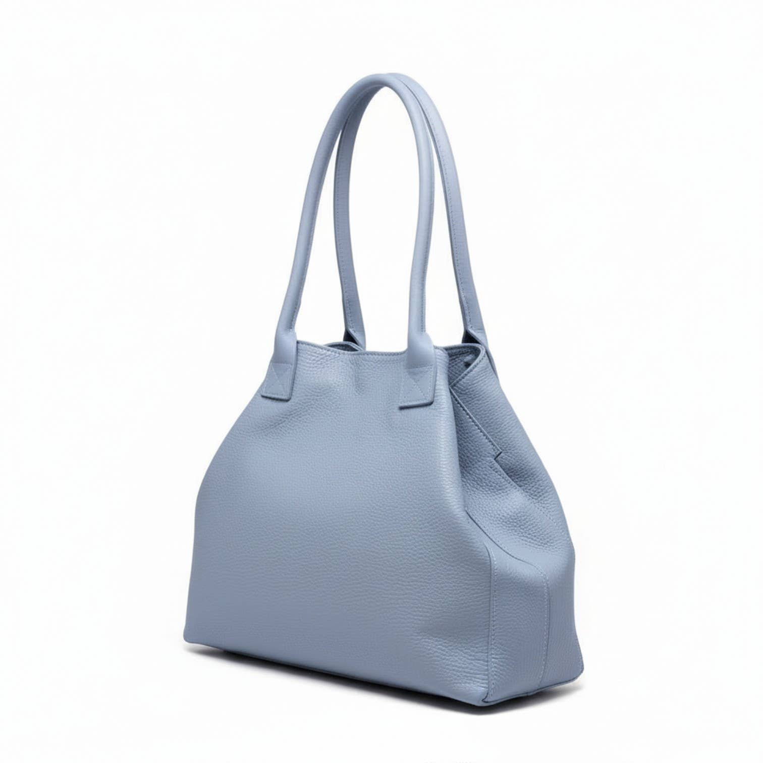 Wholesale LOLA Dollaro Blue Baby leather bag for your store - Faire