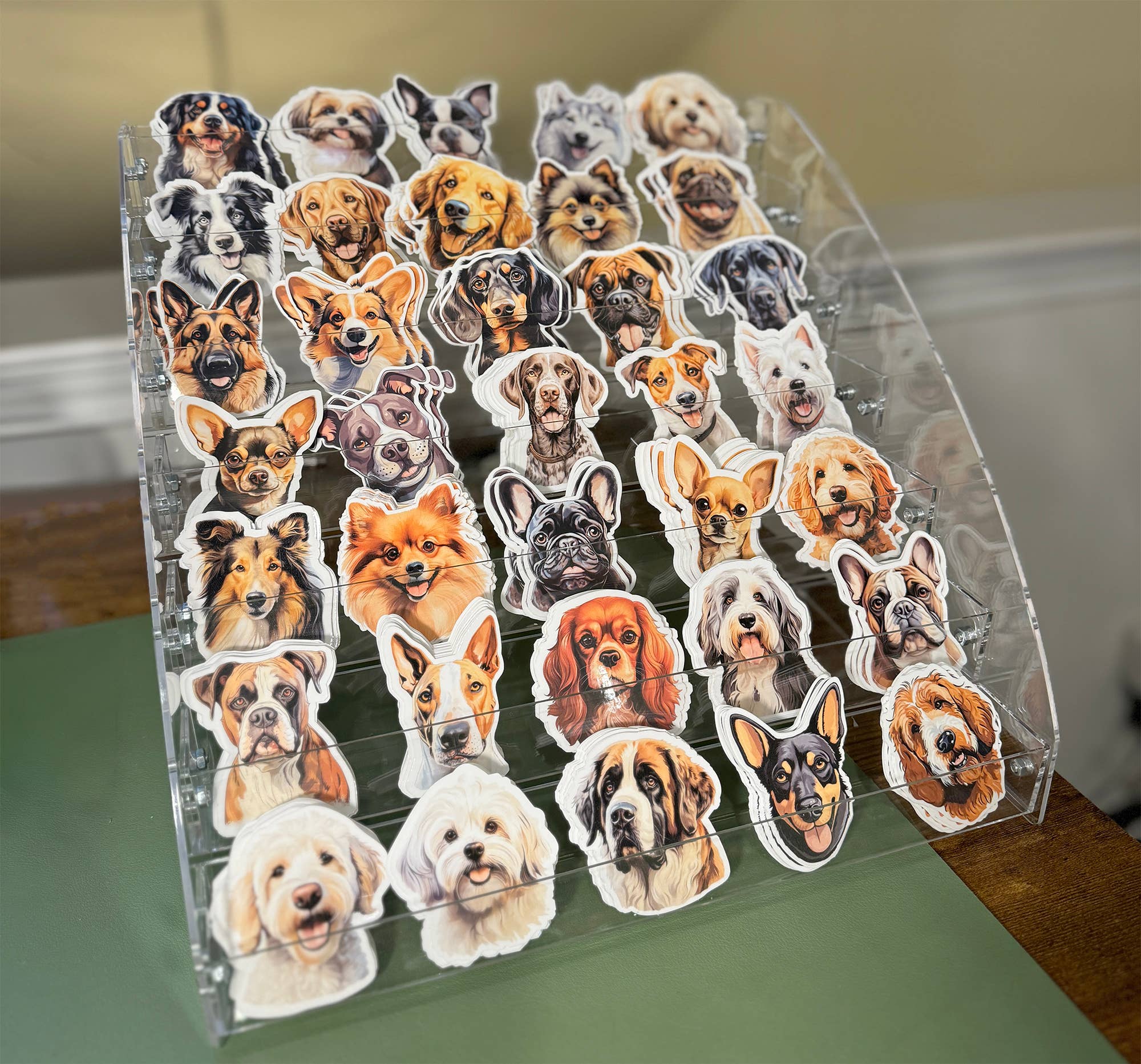 Wholesale rotating sticker display for your store