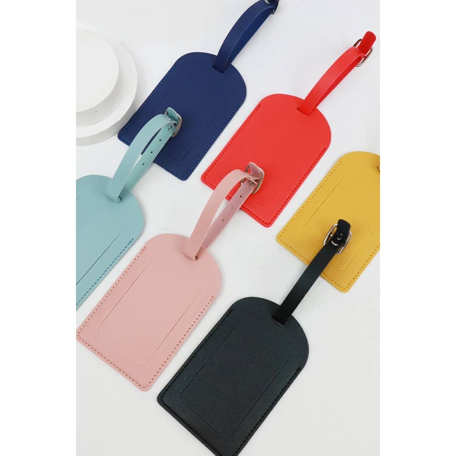 Wholesale leather luggage tag for your store