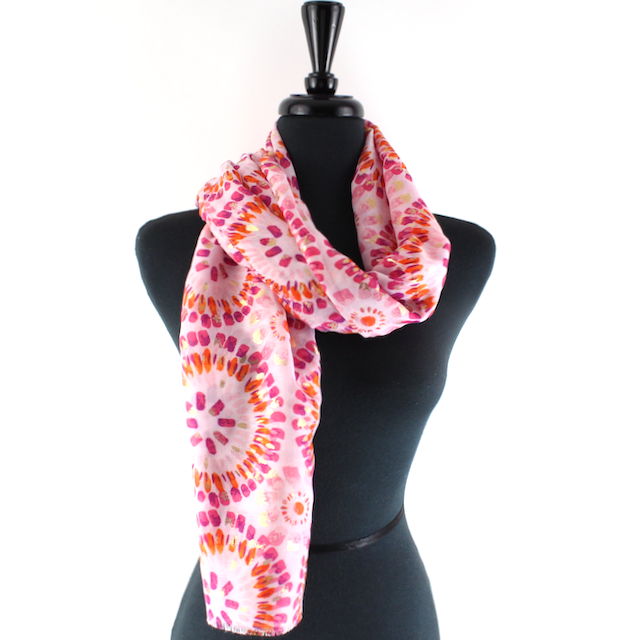Wholesale S23074 Fire Wheel Light Weight Scarf for your store - Faire