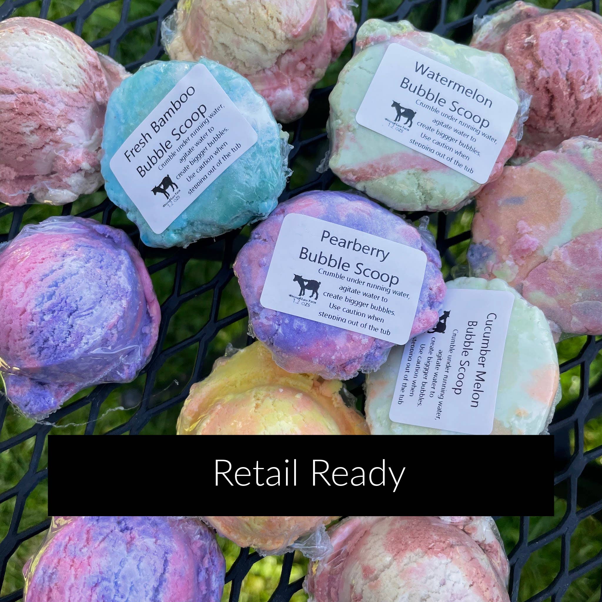 Wholesale Bubble Scoops Solid Bubble Bath RAINBOW SHERBET for your store - Faire