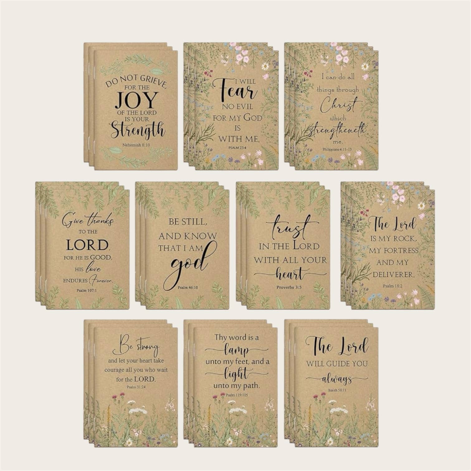 Wholesale Christian Bible verse notebooks for your store - Faire