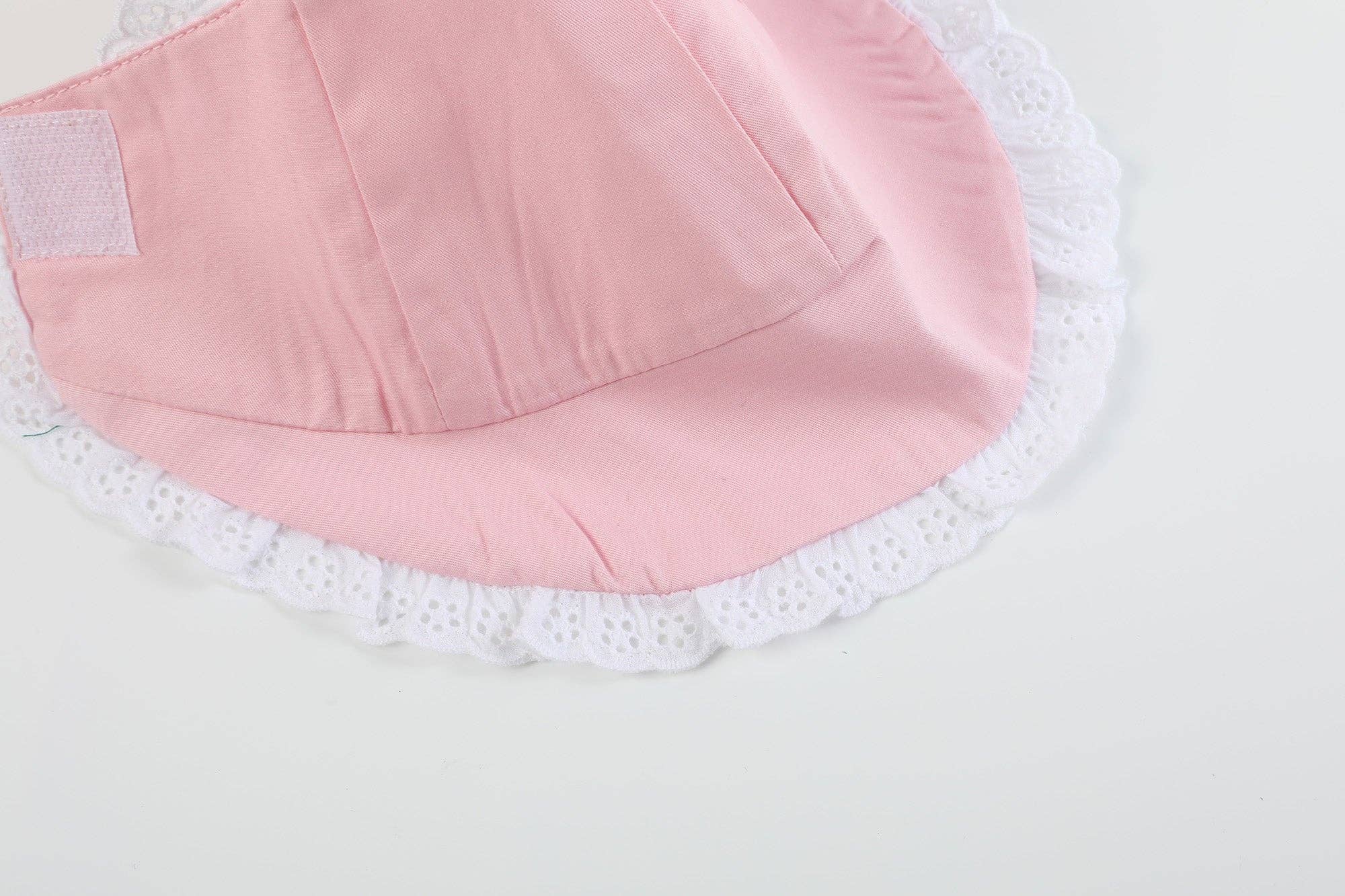 Wholesale Pink and Lace Summer Baby Bonnet for your store - Faire