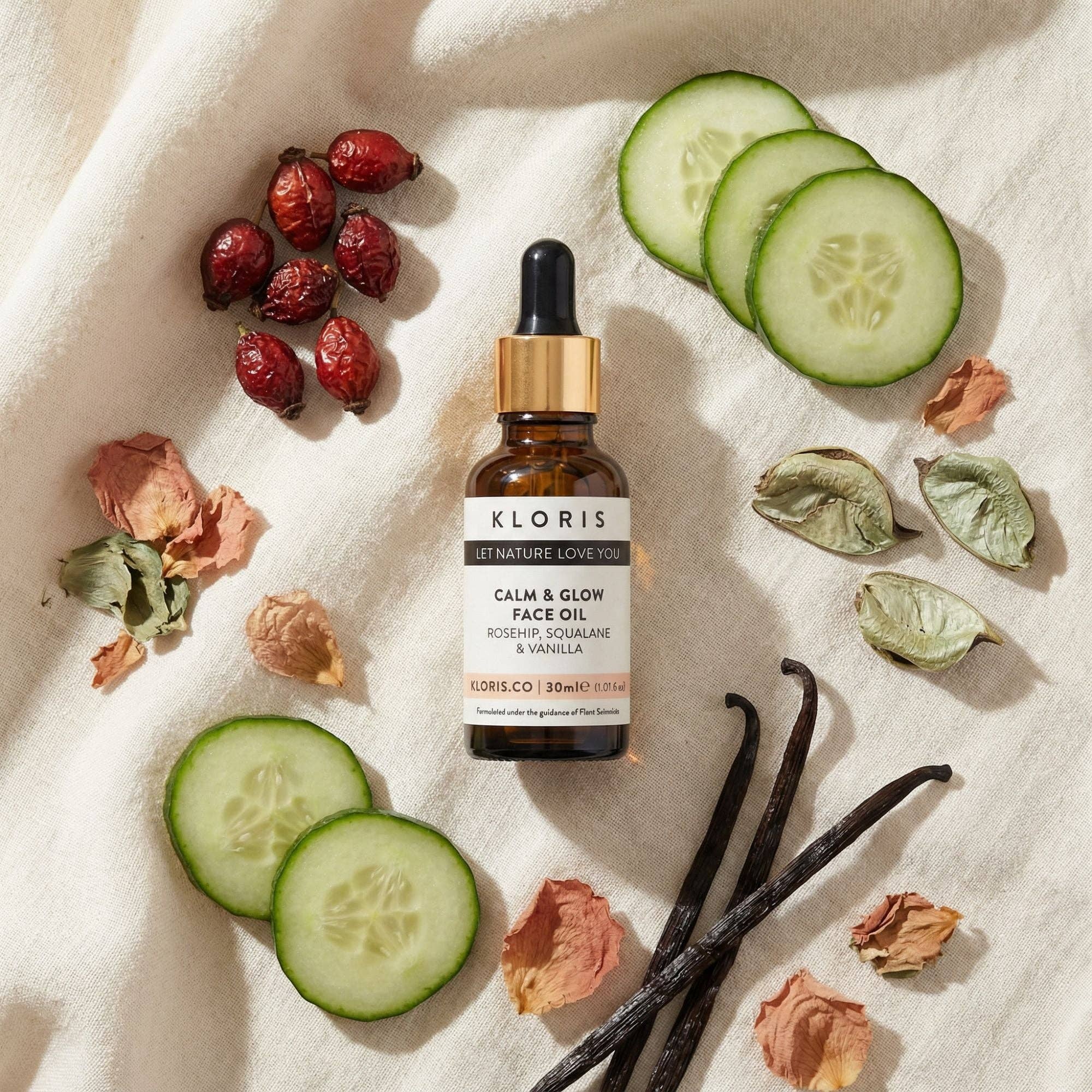 Wholesale KLORIS Calm & Glow Face Oil - Anti-Redness & Rosacea support ...