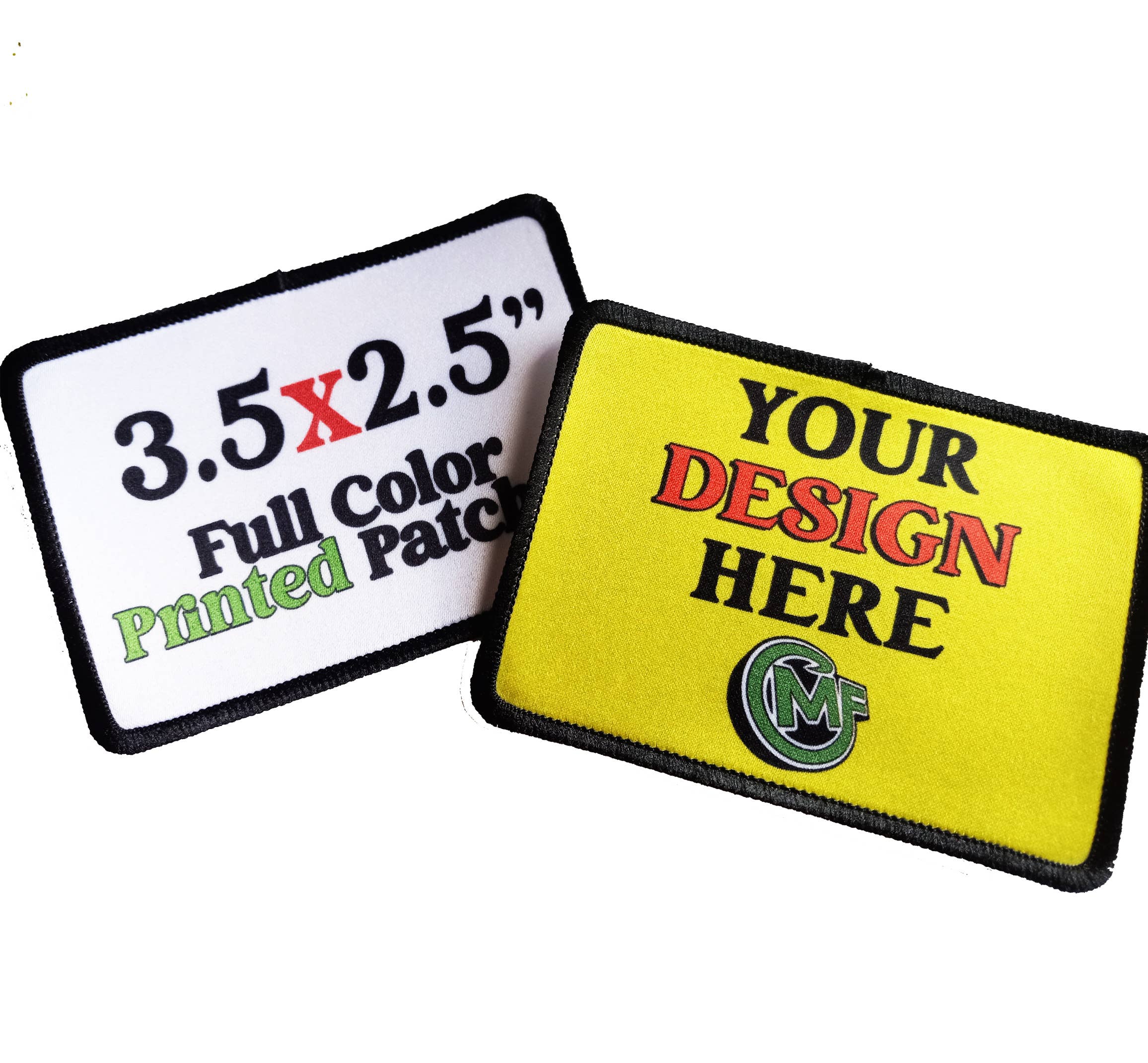 Wholesale Custom Printed Iron-On Patches, Choose Your Shape for your ...