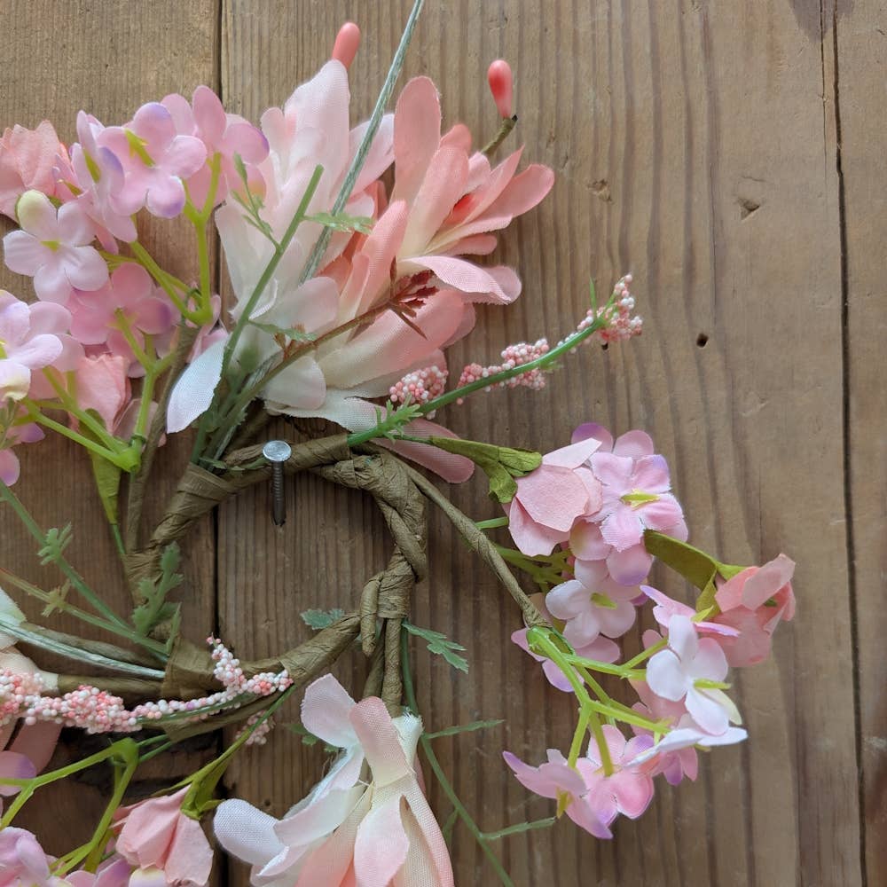 Wholesale Pink Flowers Mini Ring for your store - Faire