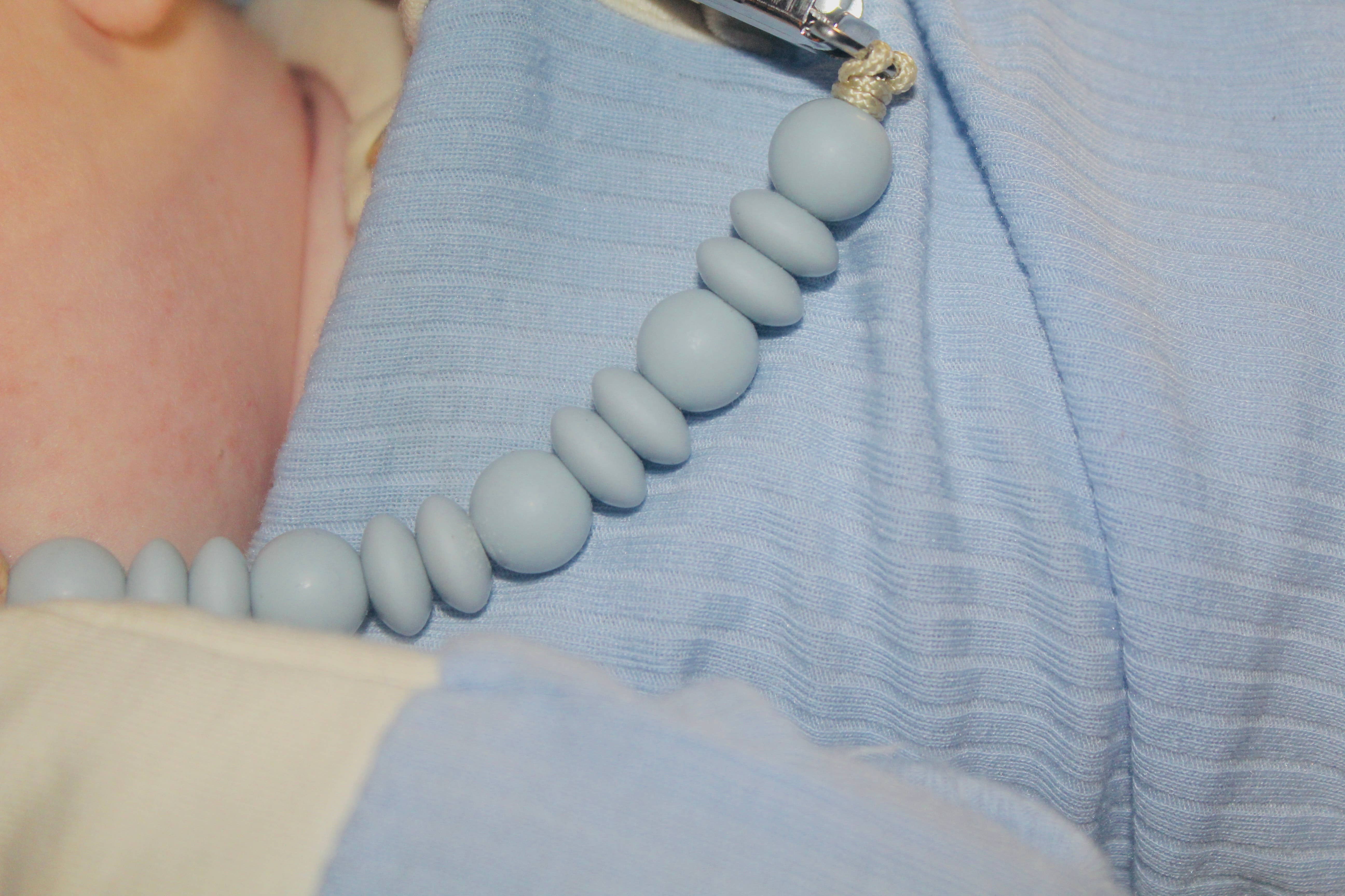 Wholesale Silicone/Wood Pacifier Clip for your store - Faire