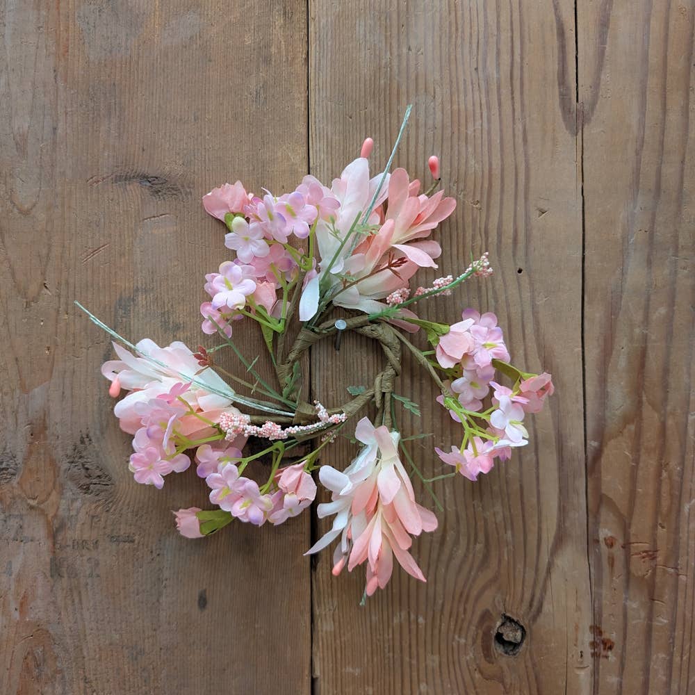 Wholesale Pink Flowers Mini Ring for your store - Faire