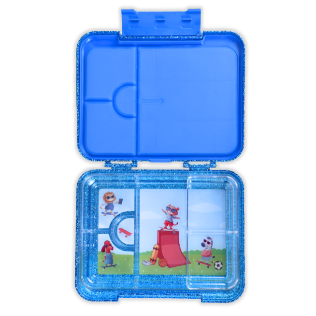 Wholesale Bento Lunchbox (Large) - Sparkle Blue Monkey for your store ...