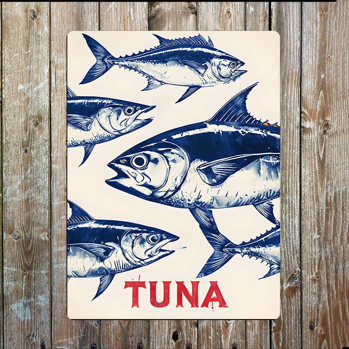 Wholesale Vintage Tuna Fish Metal Sign – Nautical Kitchen Sea Ocean for ...