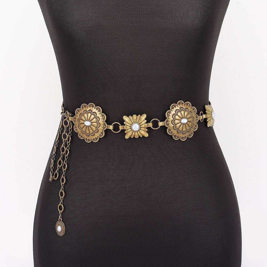 Wholesale Vintage Metal Chain Belt for your store - Faire