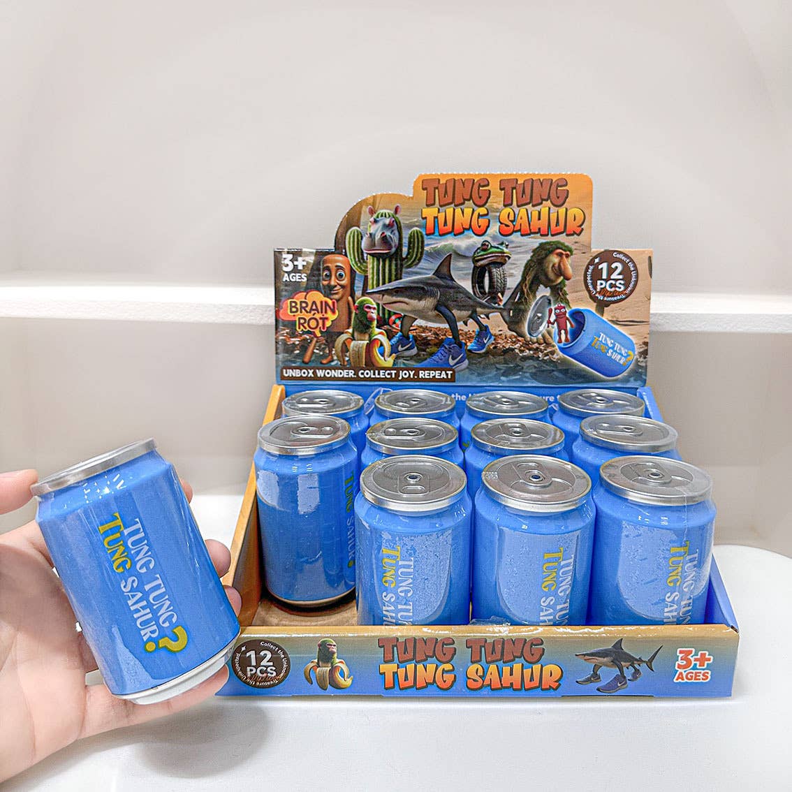 Wholesale Cans Italian Brain rot Tung Keychain Blind Box 12pcs Set for ...