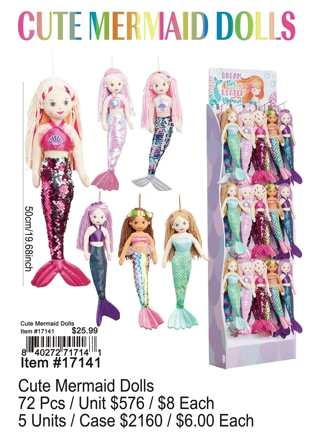 Wholesale dolls & dollhouses for your store