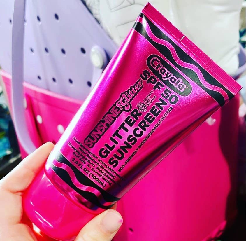 Wholesale Sunshine & Glitter x CRAYOLA SPF 50 Jazzberry Jam™ Sunscreen ...