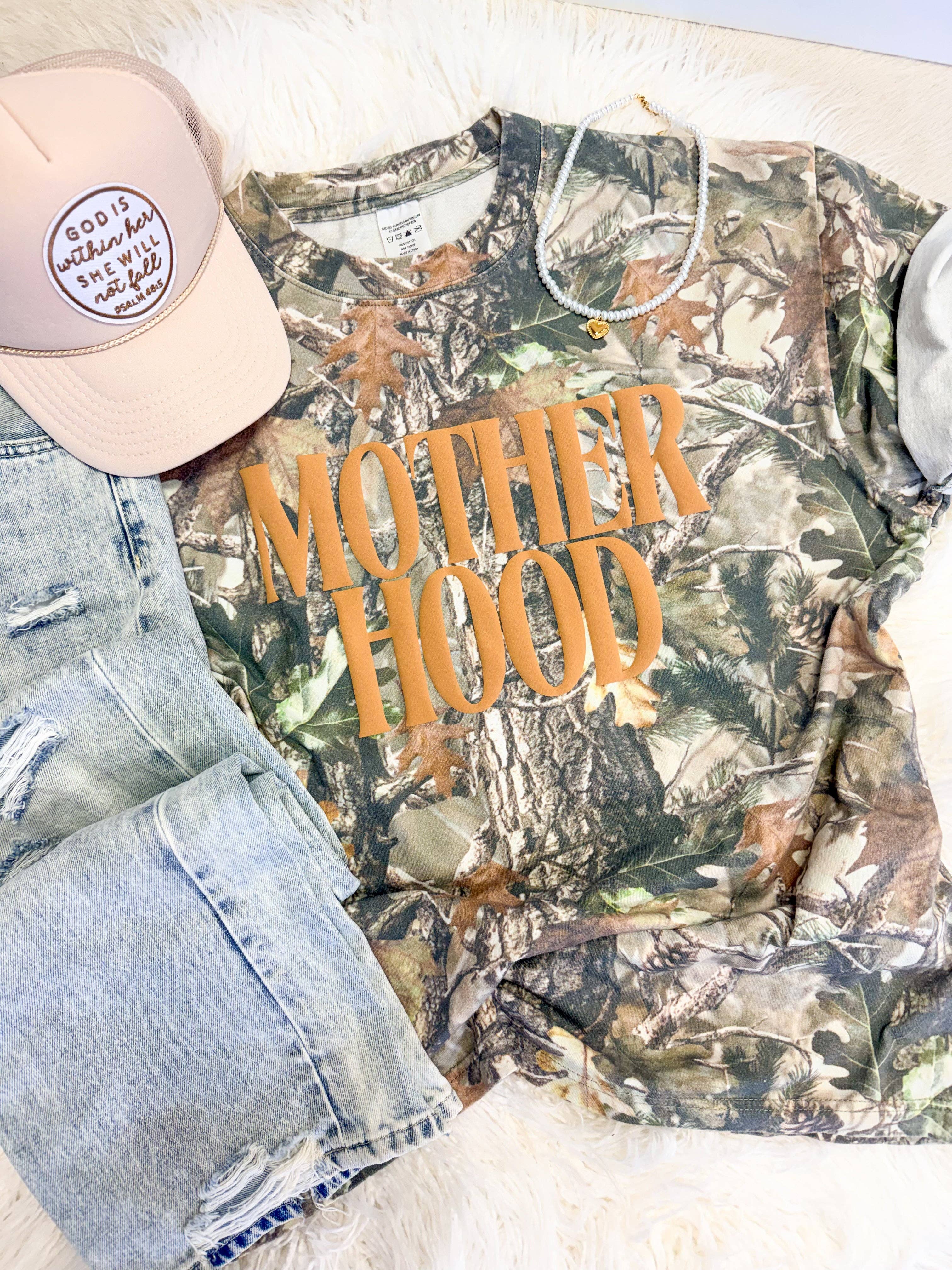 Motherhood Camo Tee