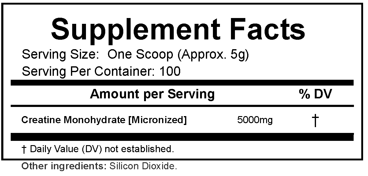 Wholesale Creatine Monohydrate Powder [Unlabeled] for your store - Faire