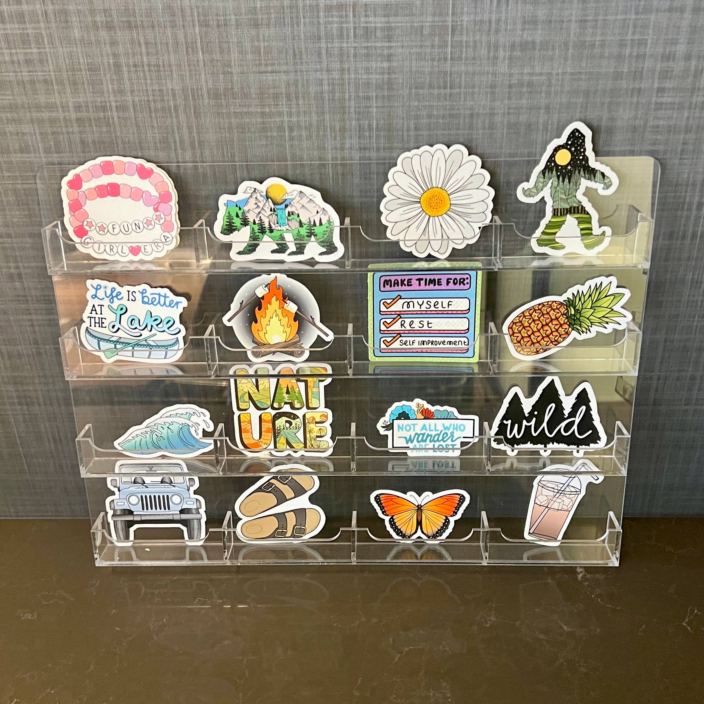Wholesale rotating sticker display for your store