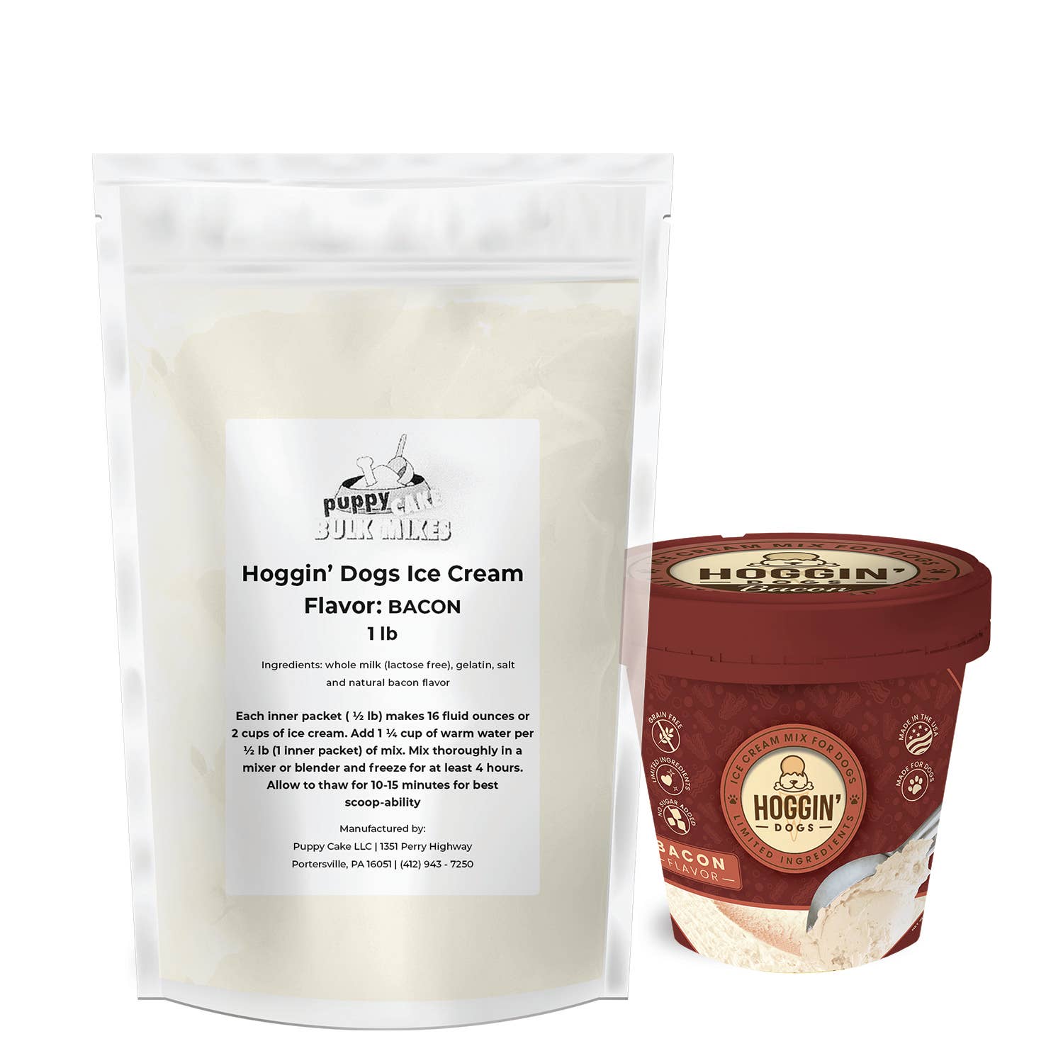 Bulk Hoggin' Dogs Ice Cream Mix - 1lb. Bag for your store - Faire