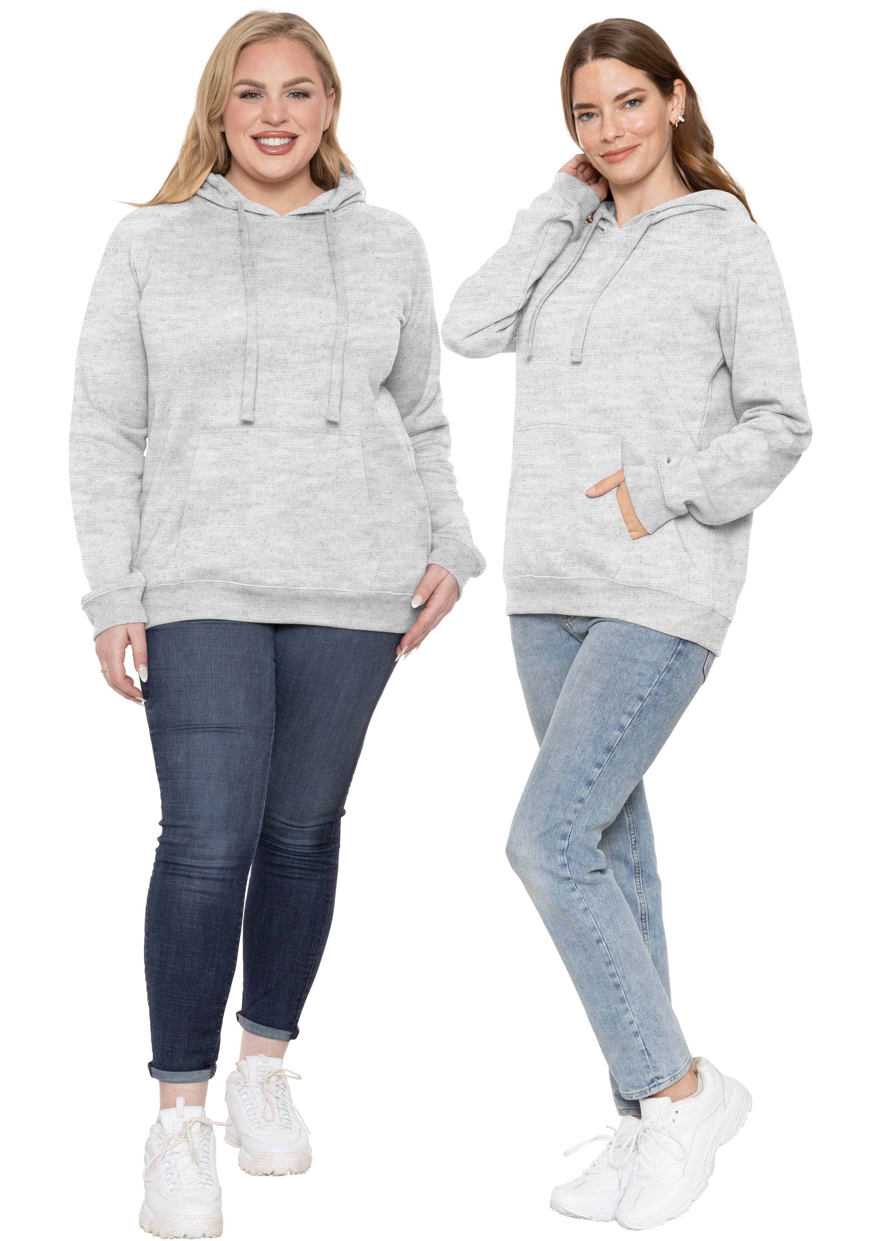 Wholesale Women's and Plus Size Soft Hoodie with Extra Side Seam ...