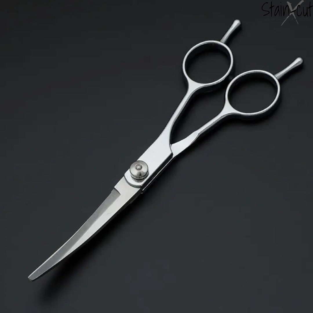 Wholesale Multifunctional Curved Barber and grooming scissors for your ...
