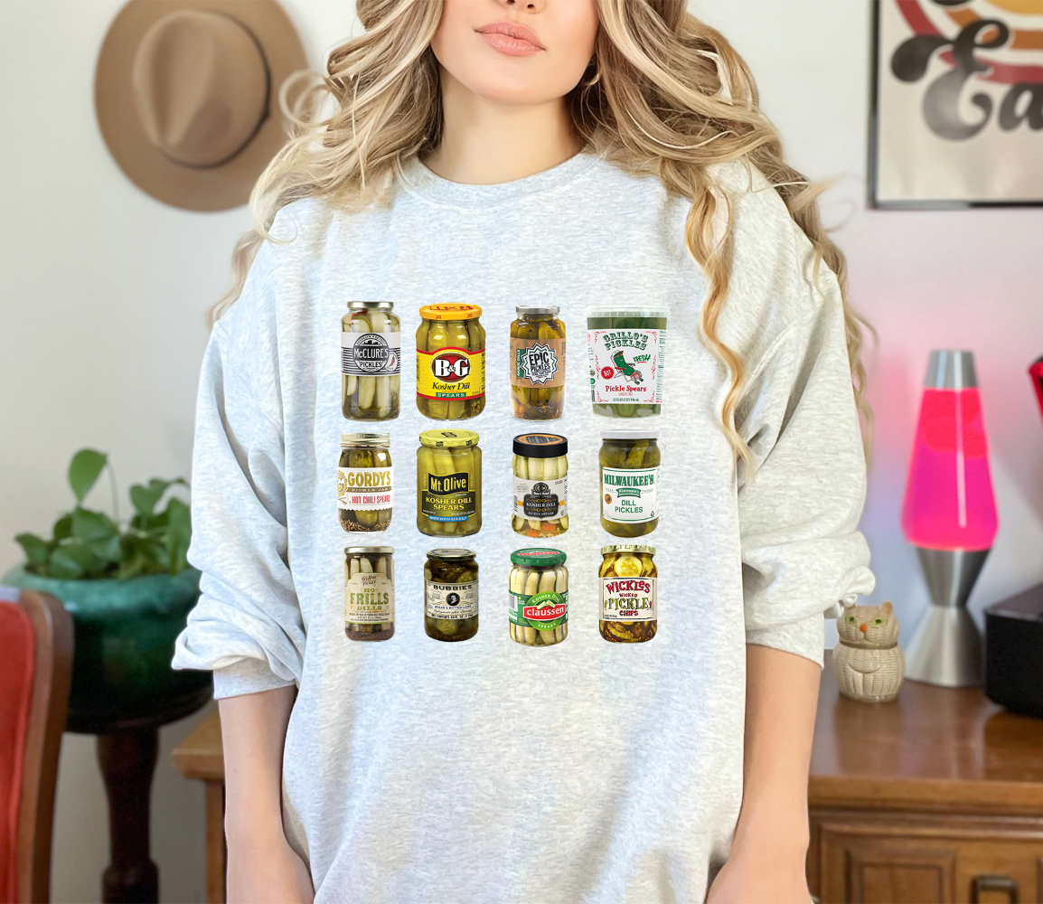 Wholesale Pickle Jar Sweatshirt for your store - Faire