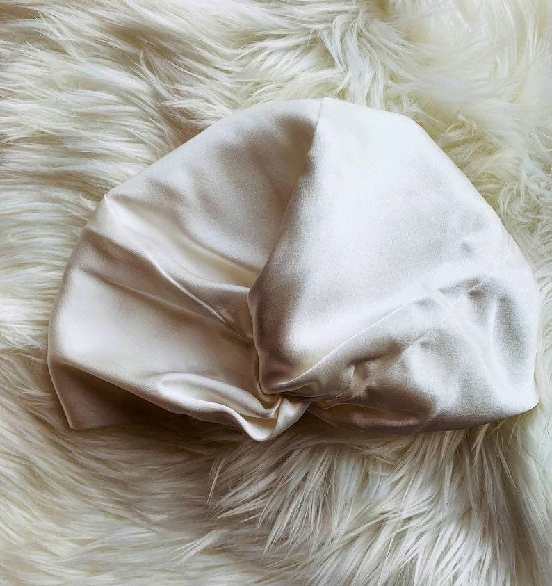 Wholesale 100% Turban Style Twisted Silk Caps for your store - Faire