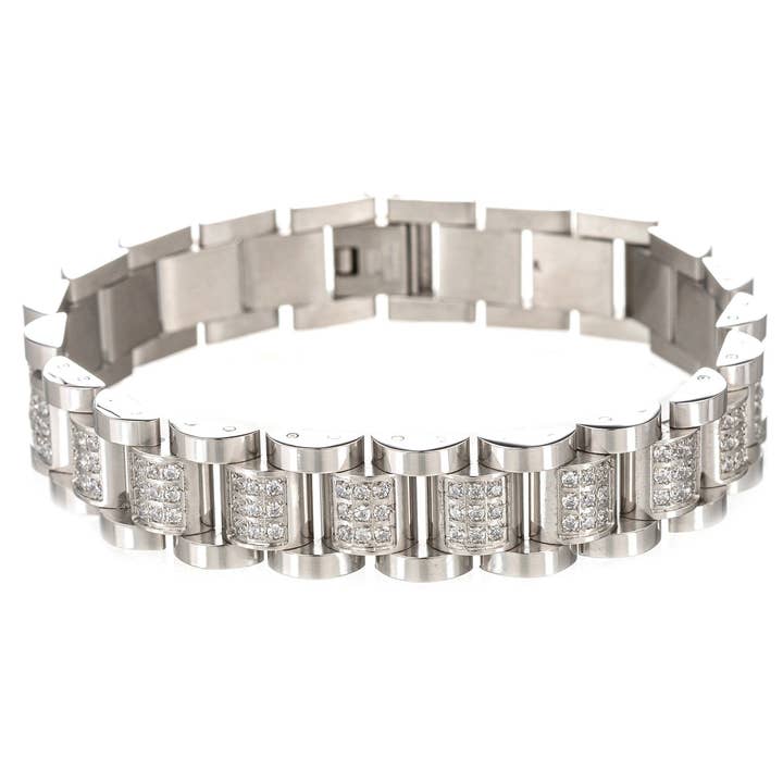 Wholesale Andre CZ Chain Link Bracelet for your store - Faire Wholesale Andre CZ Chain Link Bracelet for your store - Faire