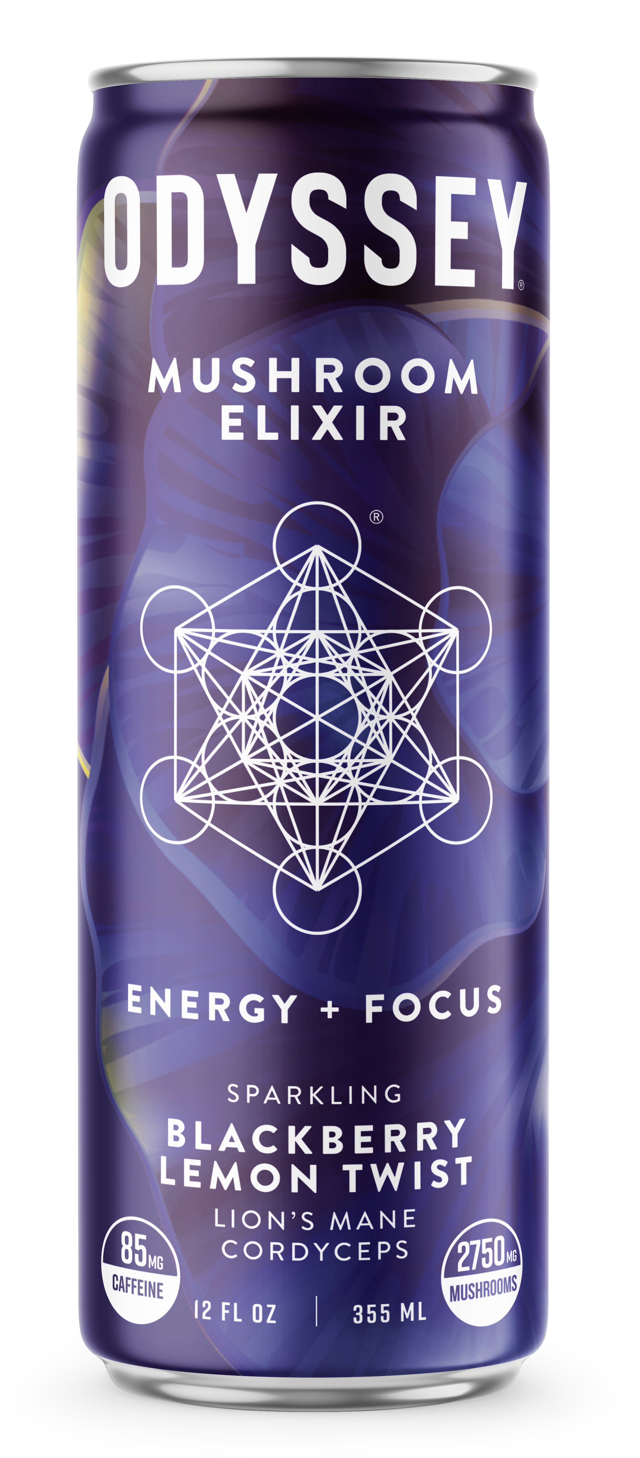 Wholesale Blackberry Lemon Twist 85mg Sparkling Mushroom Energy for ...