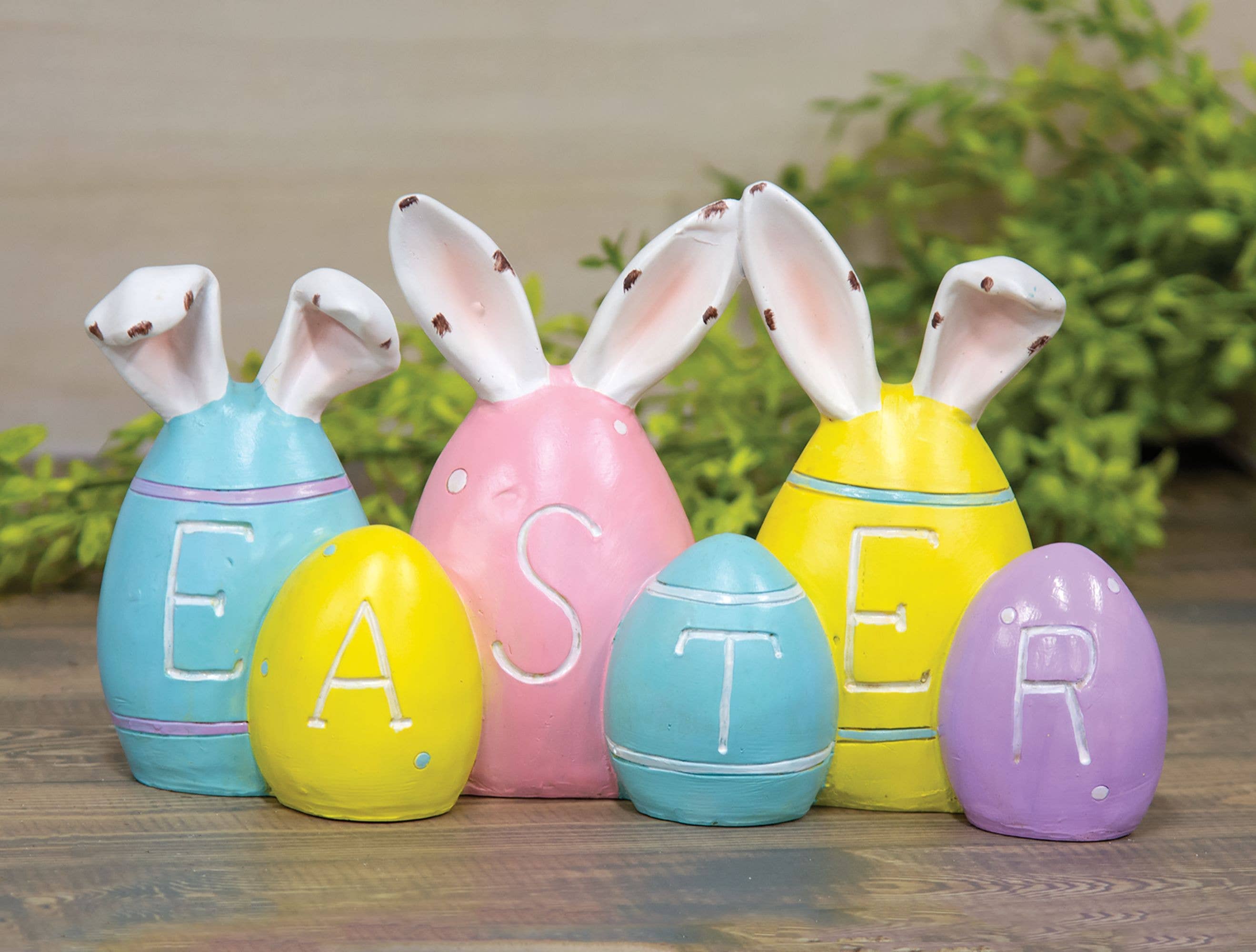 Wholesale Easter Bunny Ears Resin Sitter for your store - Faire