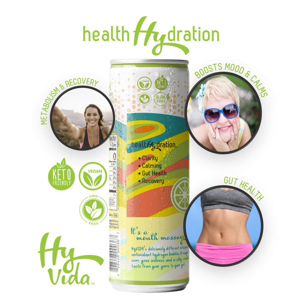 Wholesale HyVIDA Lemon-Lime 12 Pack Hydrogen and Magnesium for your ...