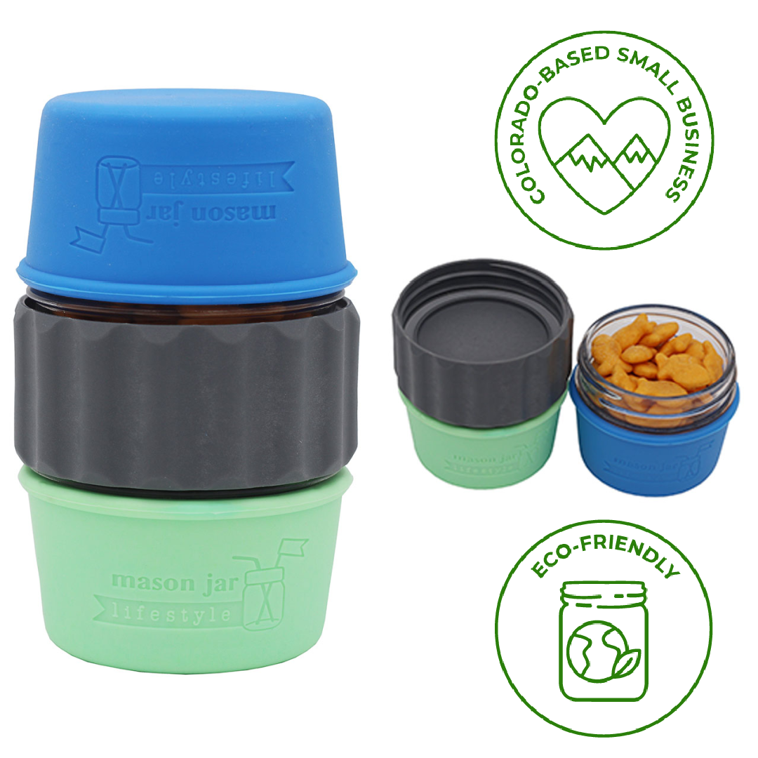 Wholesale 2-in-1 Lid to Connect Two Regular Mouth Mason Jars 2PK for ...