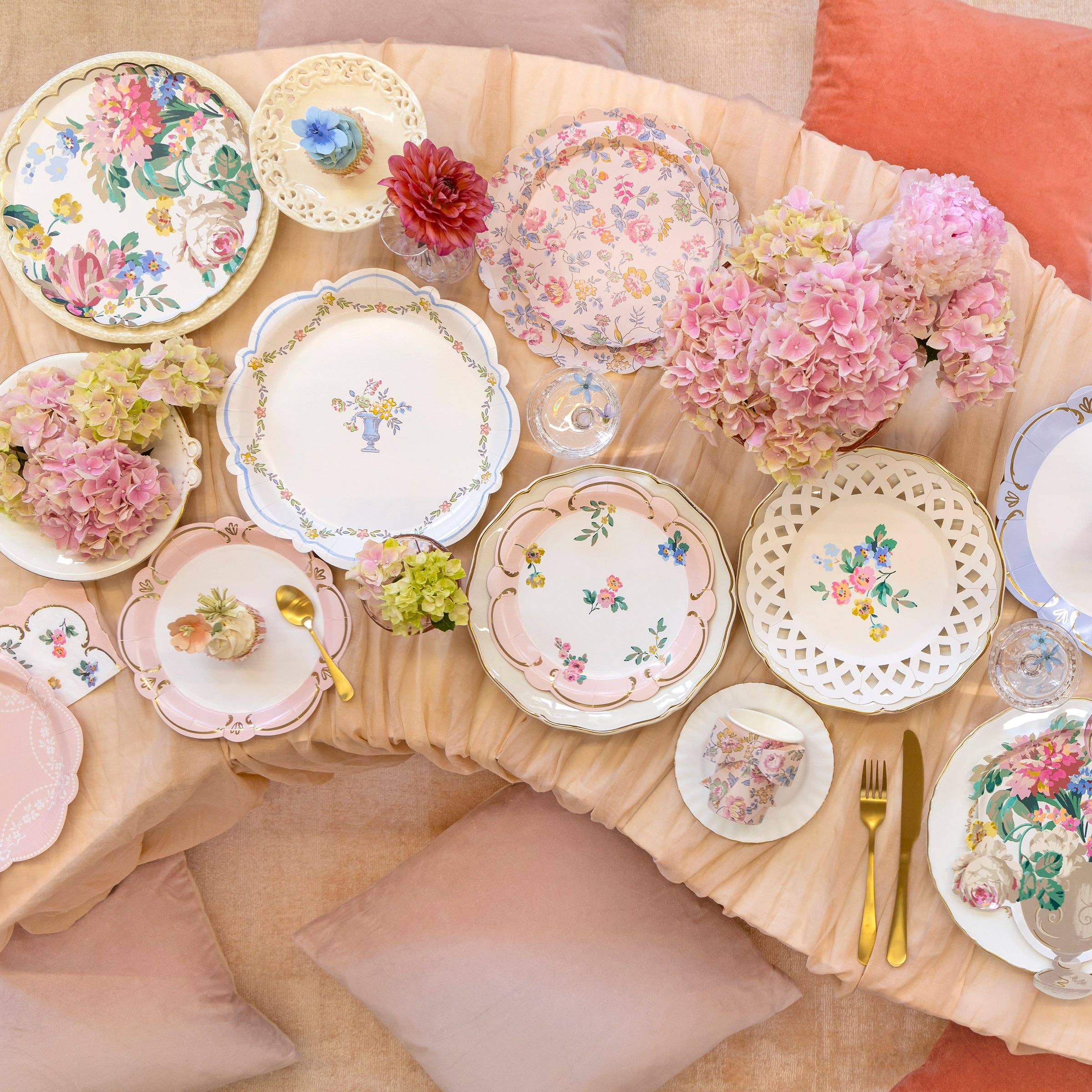 Wholesale Pink Chintz Side Plates for your store - Faire
