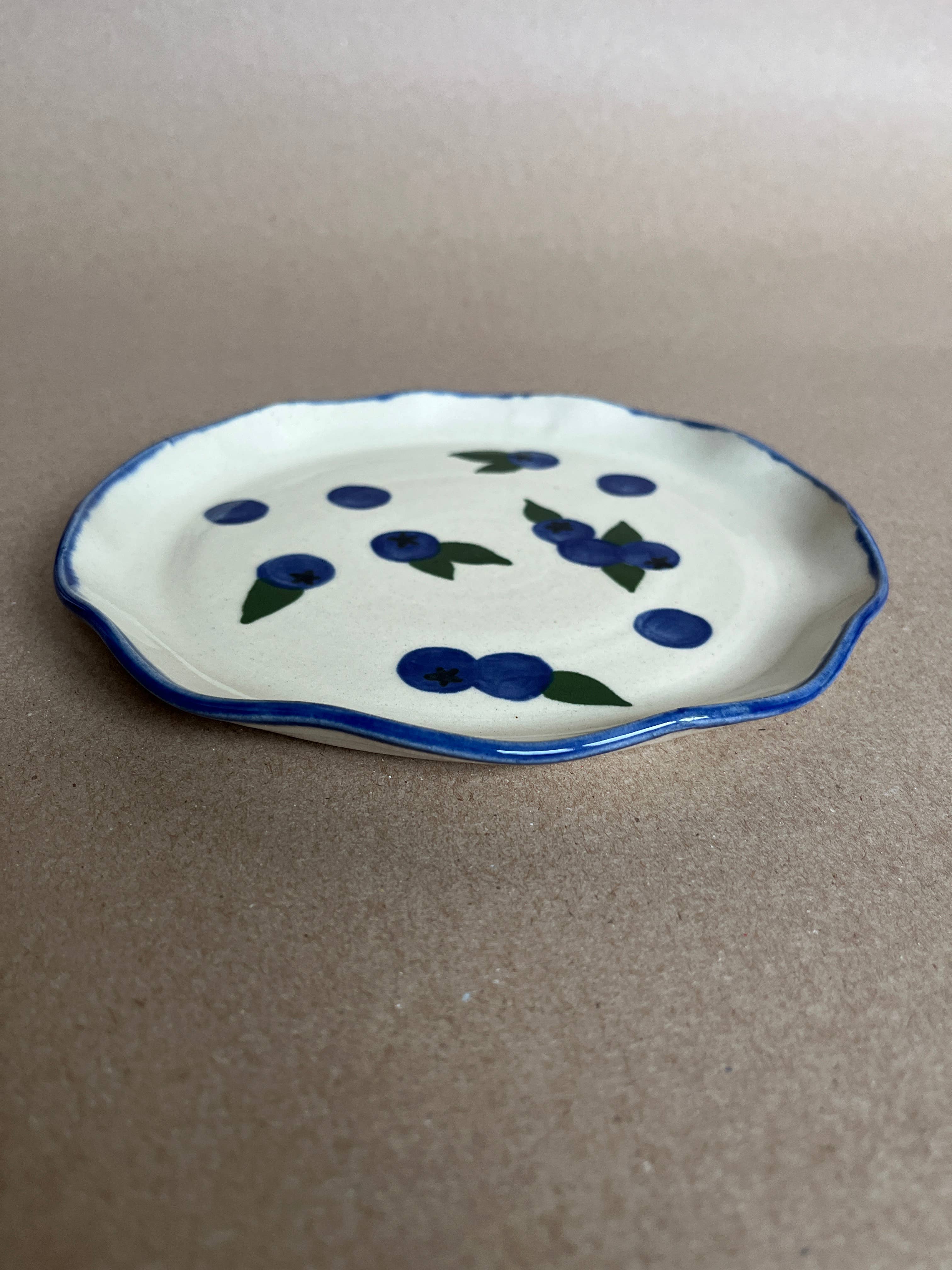 Wholesale Blueberry Lunch/Salad Plate for your store - Faire