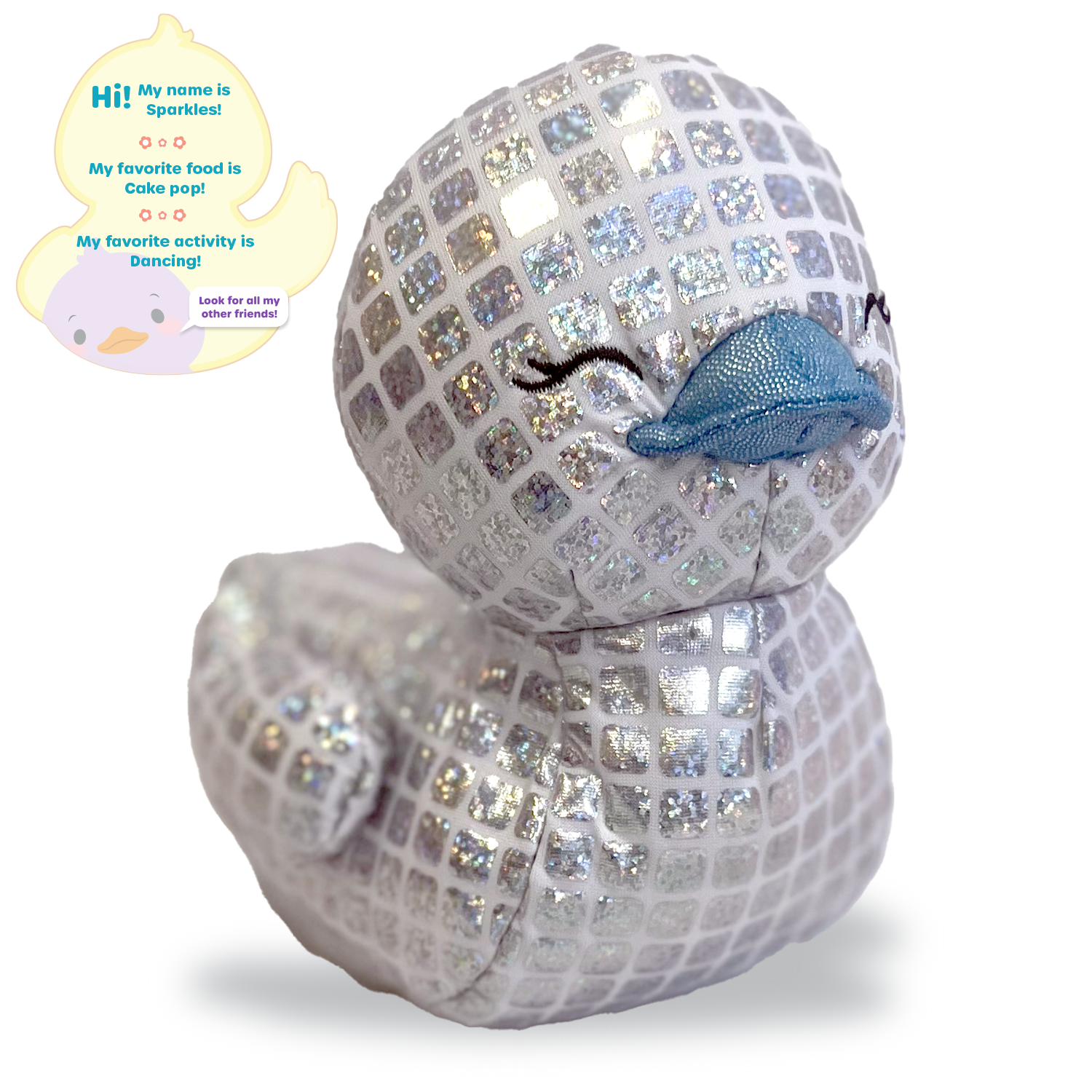 Wholesale World's Softest Plush - 7" Sparkles Plush Duckee Highlandee ...