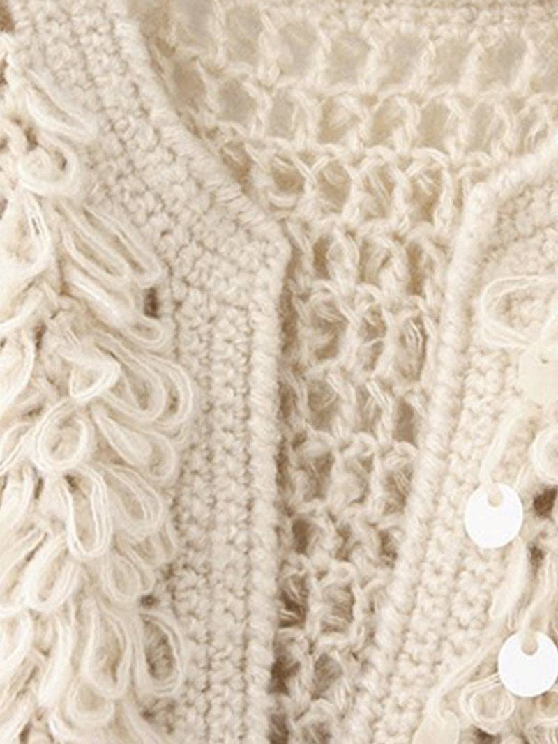 Wholesale Textured Open-Front Cardigan for your store - Faire