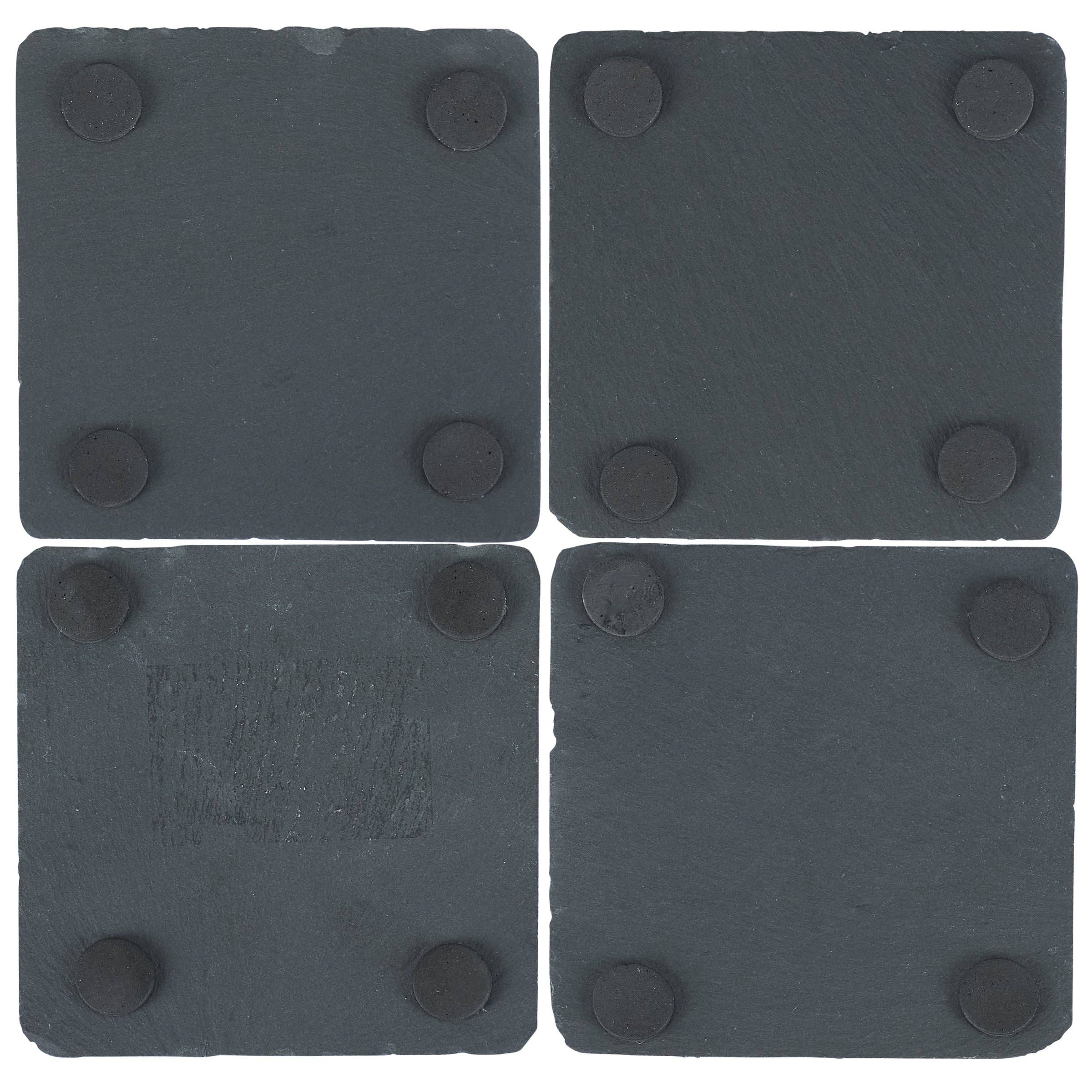 Wholesale Slate Coaster Set for your store - Faire
