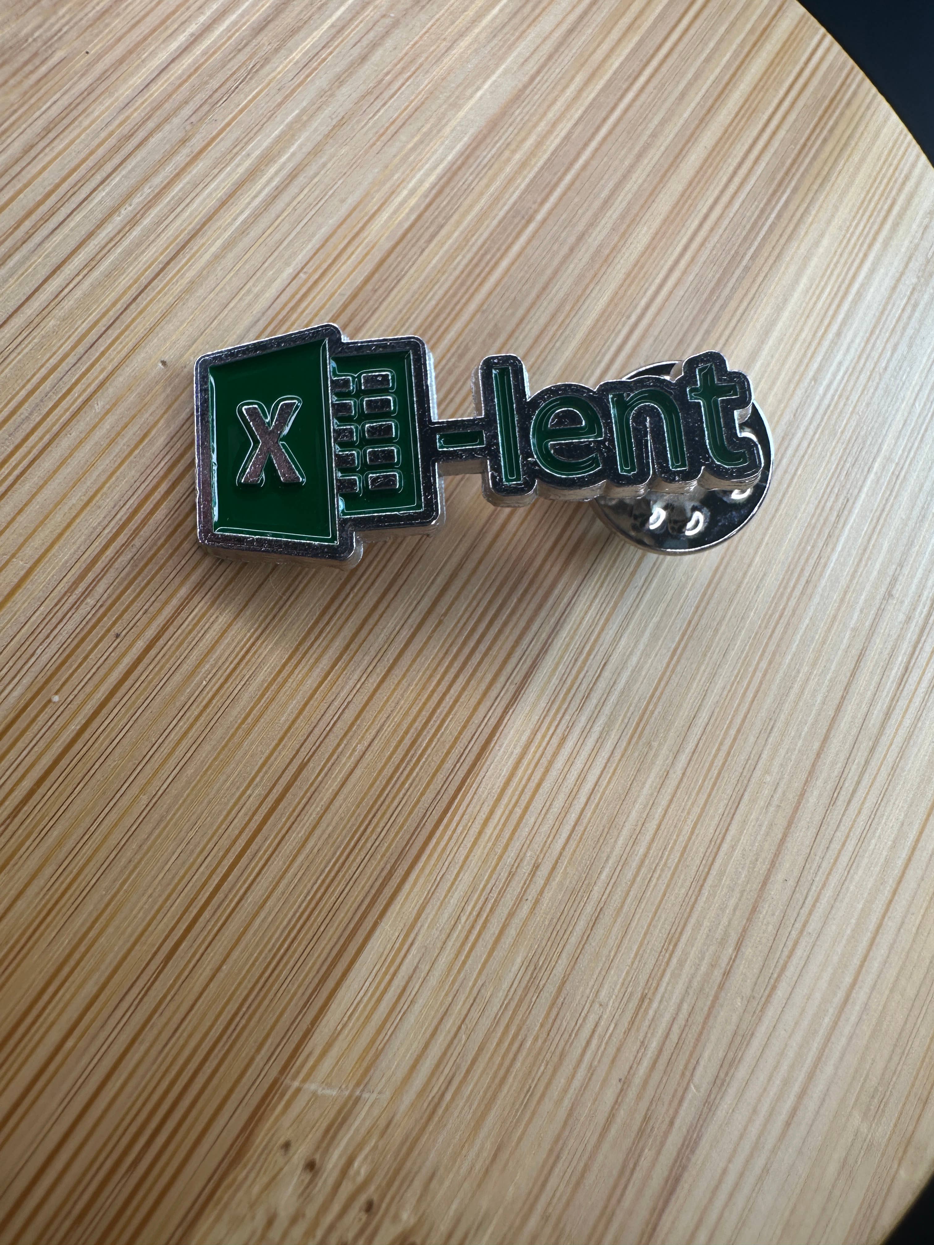 Scribble & Scroll - Wholesale Lapel Pin/Button - Excel-Lent Enamel Pin ...