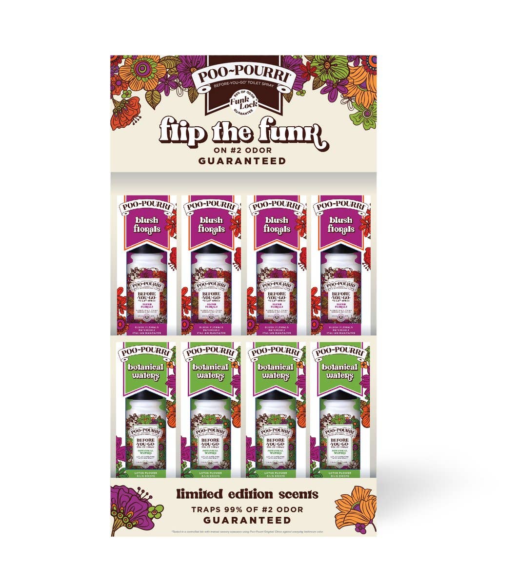 Wholesale Display - Counter - Poo~Pourri 2-Tier Corrugate, SPRING for ...