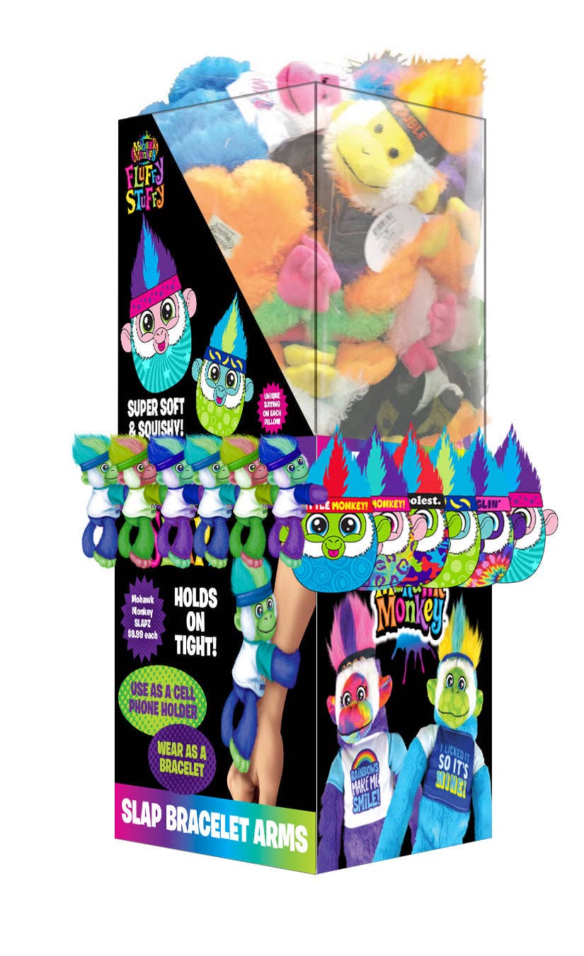 Wholesale MOHAWK MONKEY FLOOR DISPLAY 30 PIECES TOTAL for your store ...