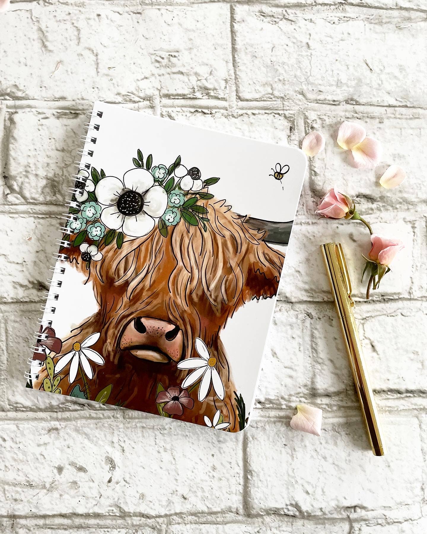 Wholesale Highland Cow Notebook for your store - Faire