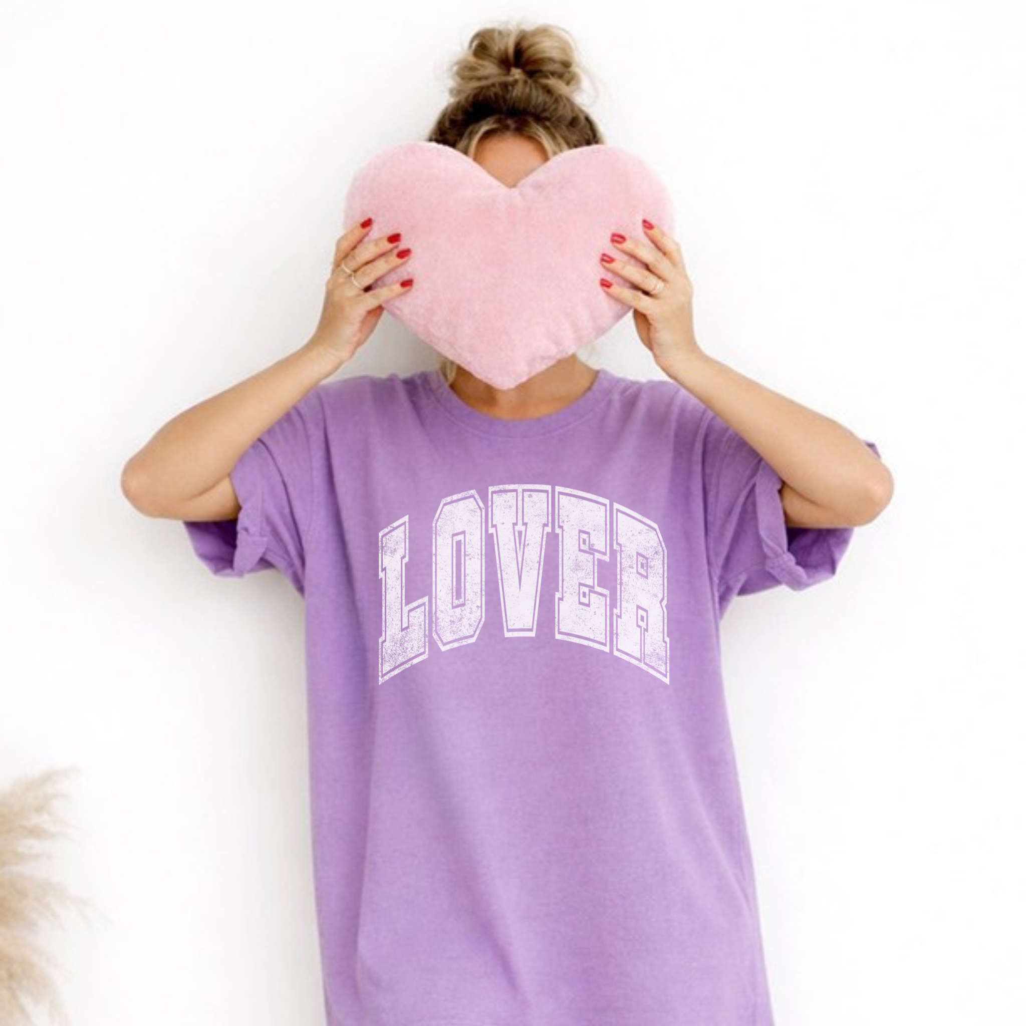 Wholesale LOVER Varsity Tee – Valentine’s Graphic T-Shirt for your ...