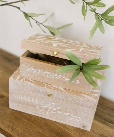 Wholesale 15787 - 9x5, 11x7 wood box s/2 (ALWAYS) SYMPATHY CLEARANCE ...
