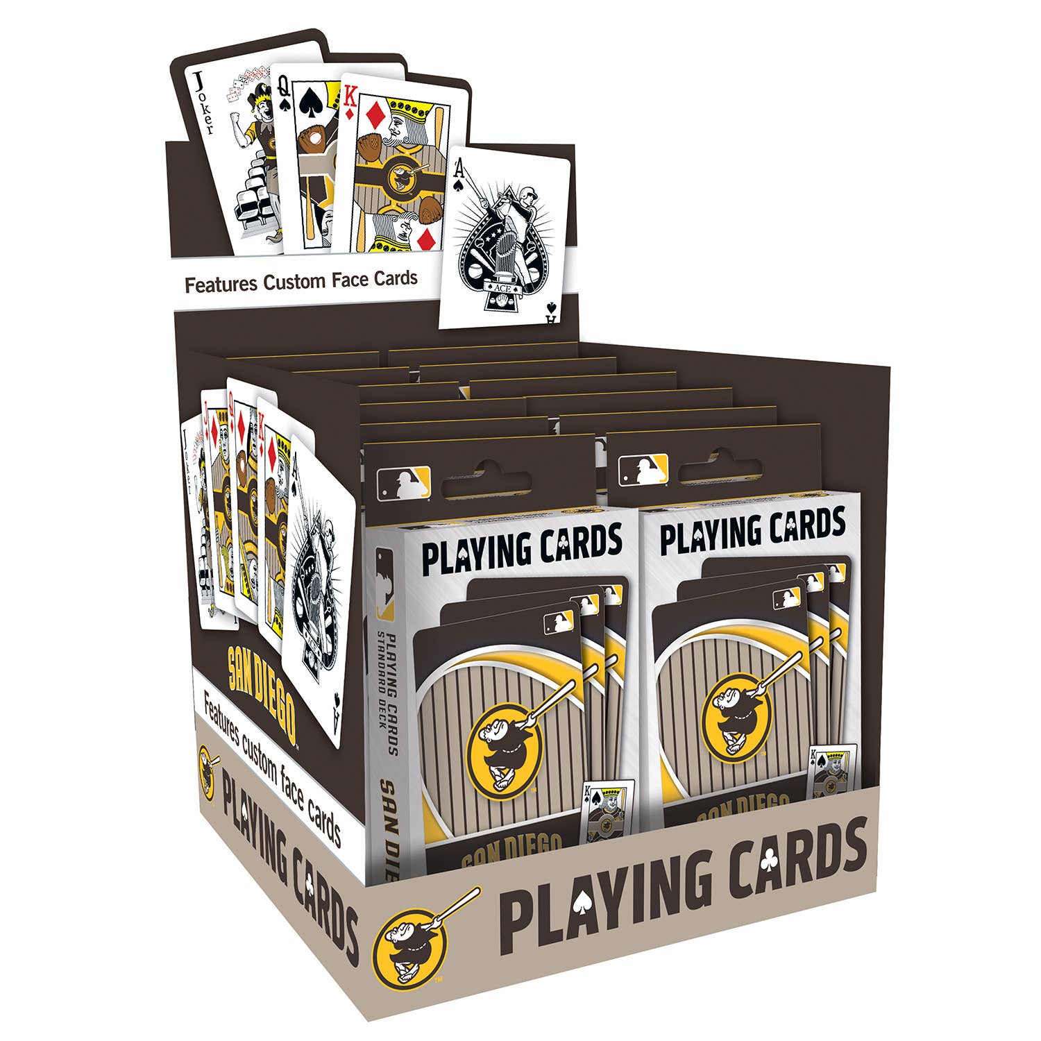 Wholesale San Diego Padres - Friar Playing Cards for your store - Faire