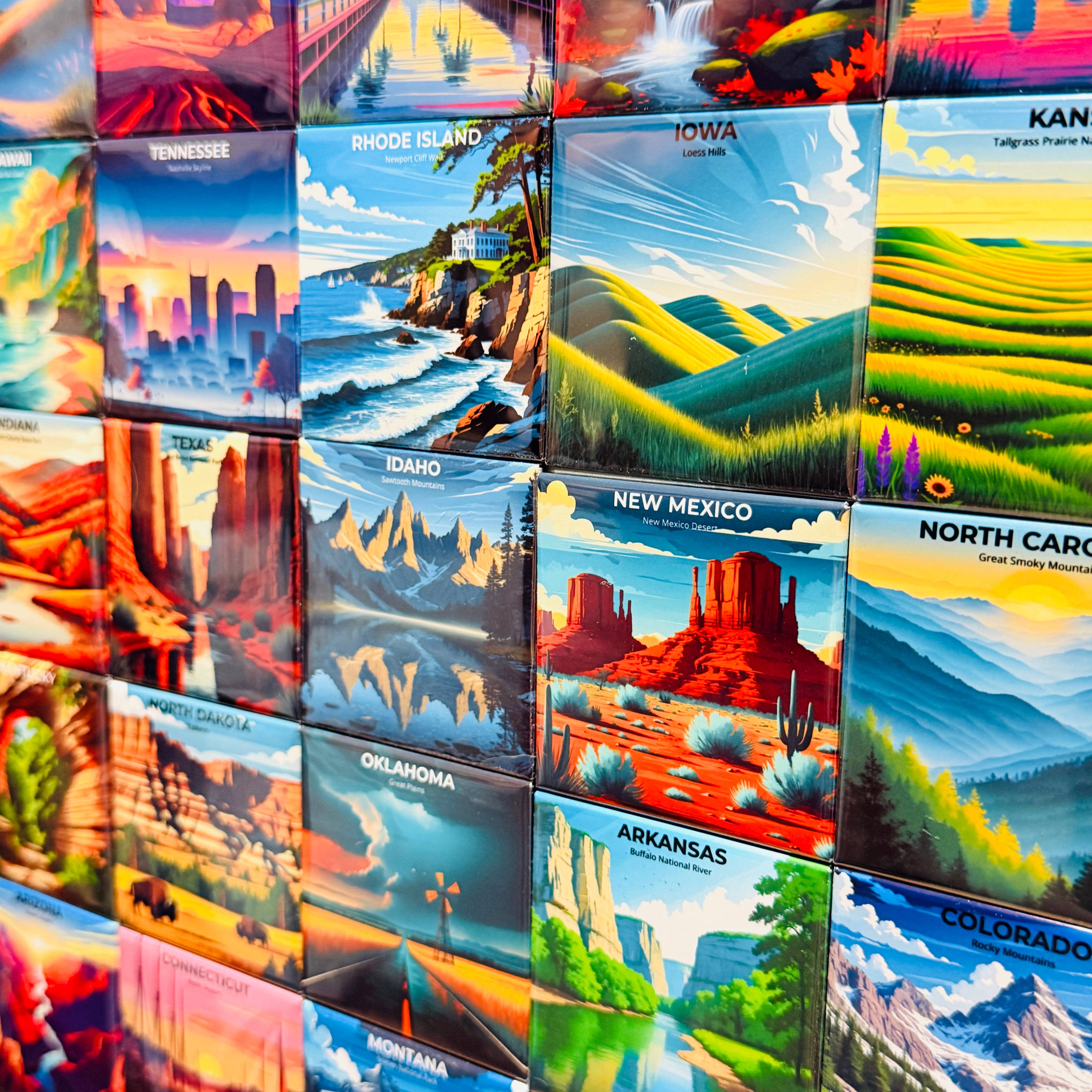 Wholesale Wisconsin State Magnet - Red Barn for your store - Faire