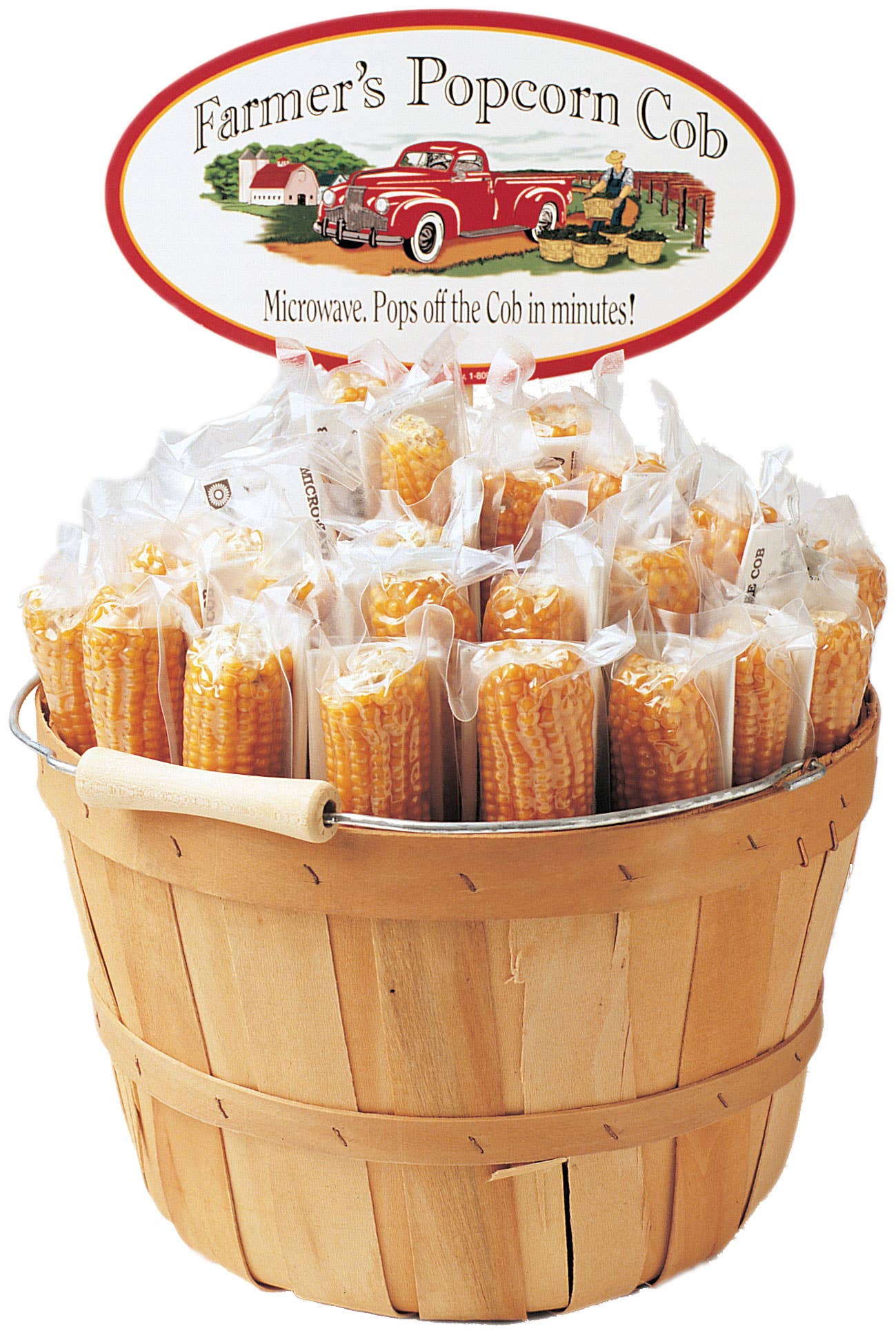 Wholesale Farmer's Popcorn basket 48 units--Pops off the cob!!!! for ...
