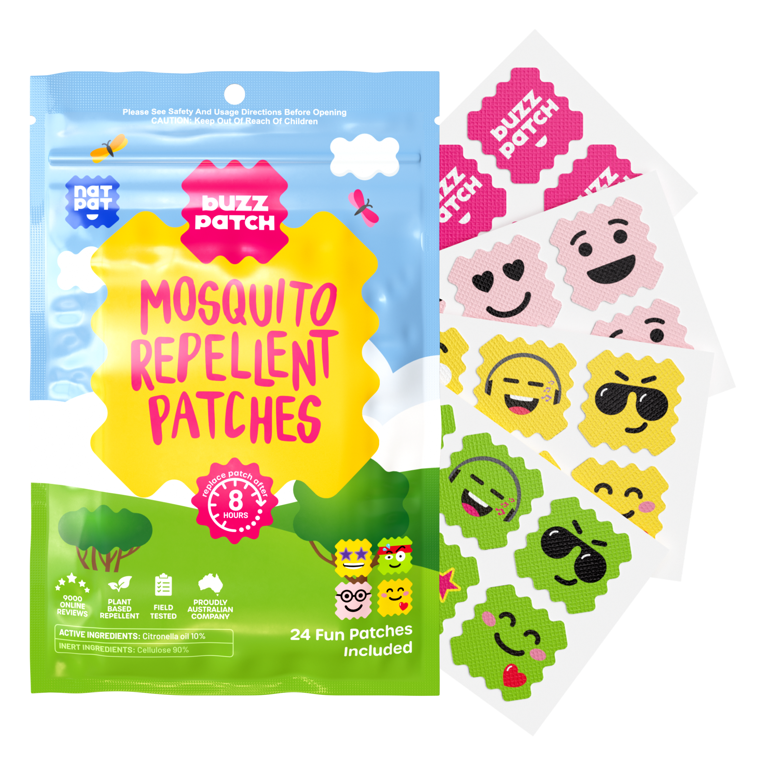 Wholesale BuzzPatch | Mosquito Stickers | Insect Repellent Stickers for ...