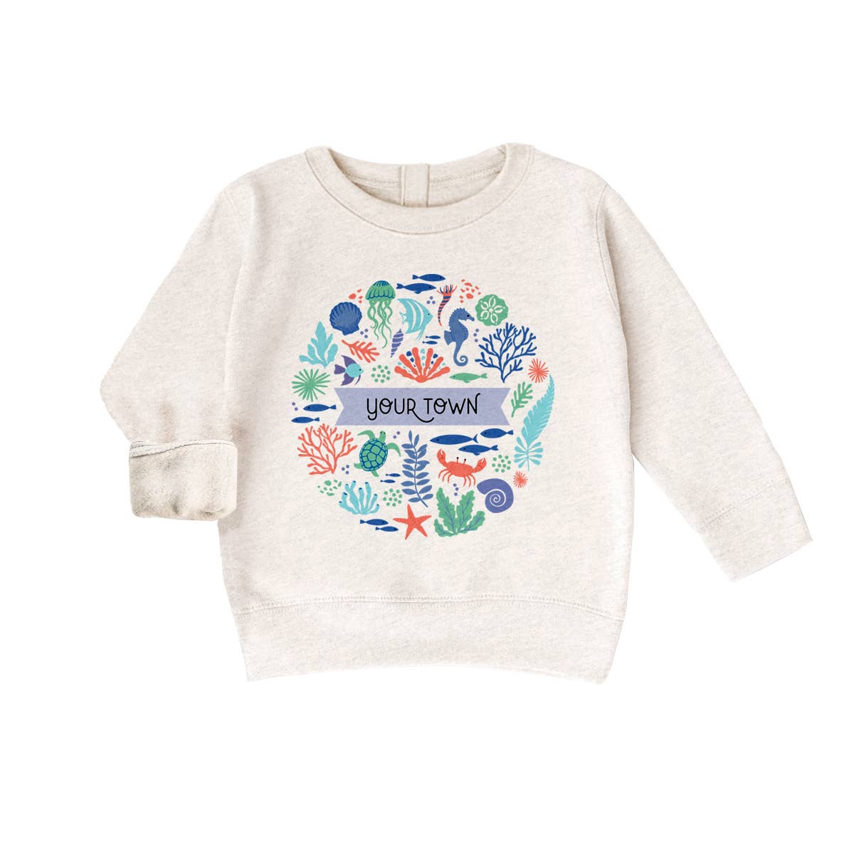 Wholesale Coast Sea Life - Infant Sizes Name Drop Fleece Sweatshirt for ...